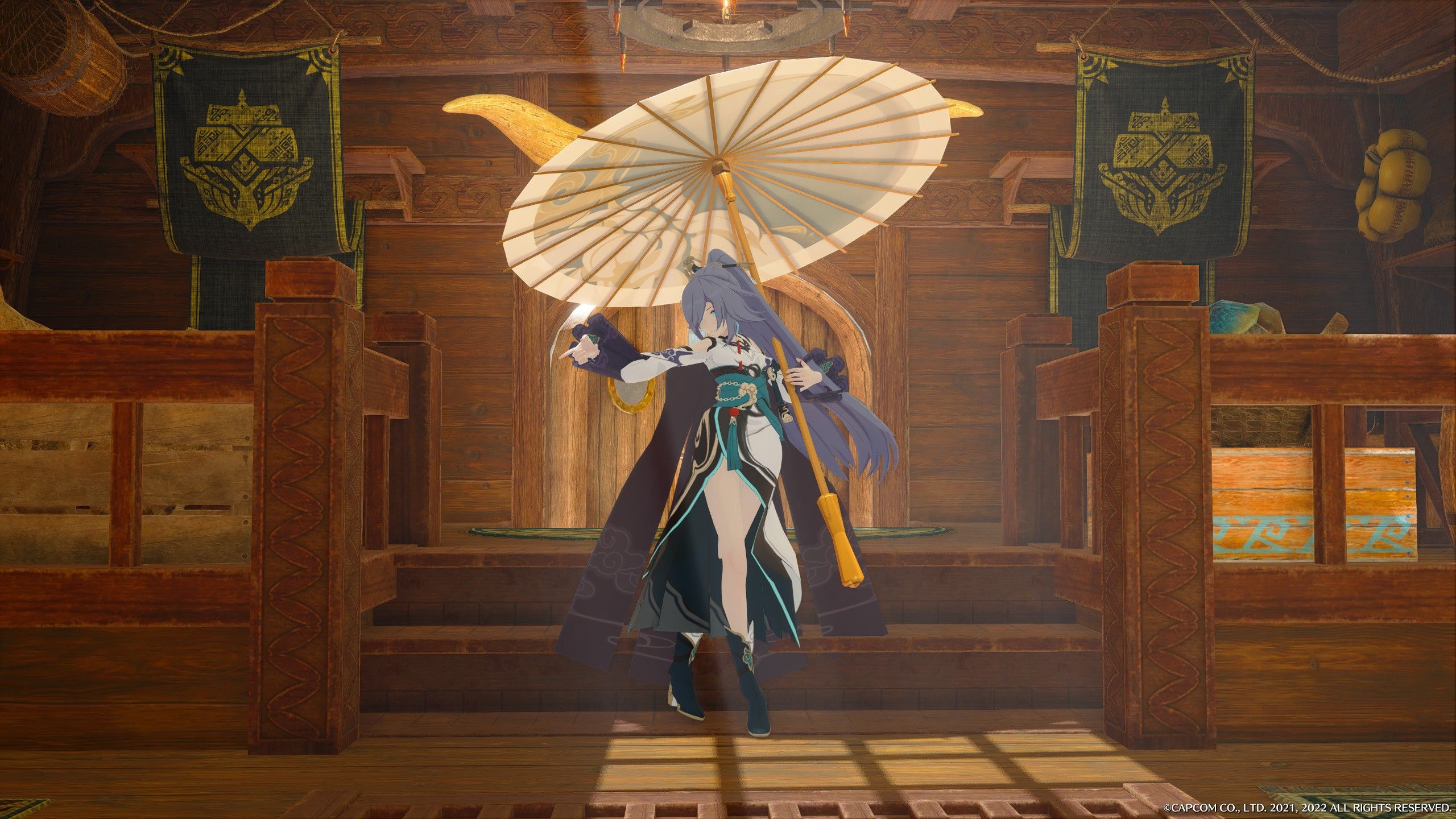 曙光MOD崩坏3 符华云墨丹心 伞狩猎笛MOD PC版 怪物猎人崛起Mod 踩蘑菇社区