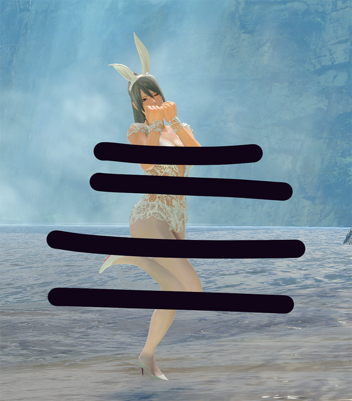 怪物猎人崛起Mod - MHRSB怪物猎人曙光MOD019：【女装外观】蕾丝兔 适配12.0.0 - 踩蘑菇社区