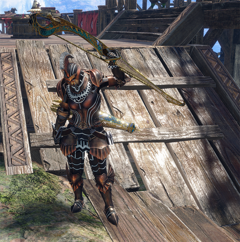 MHRS怪物猎人曙光MOD064：【武器外观】弓箭 宫殿弓 适配16.0.2 - 怪物猎人崛起Mod - 踩蘑菇社区