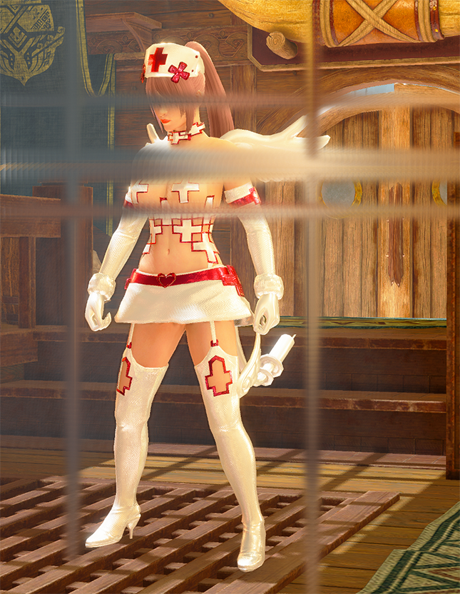 怪物猎人崛起Mod - MHRSB怪物猎人曙光MOD128：【女装外观】菲欧蕾护士 适配13.0.0 - 踩蘑菇社区