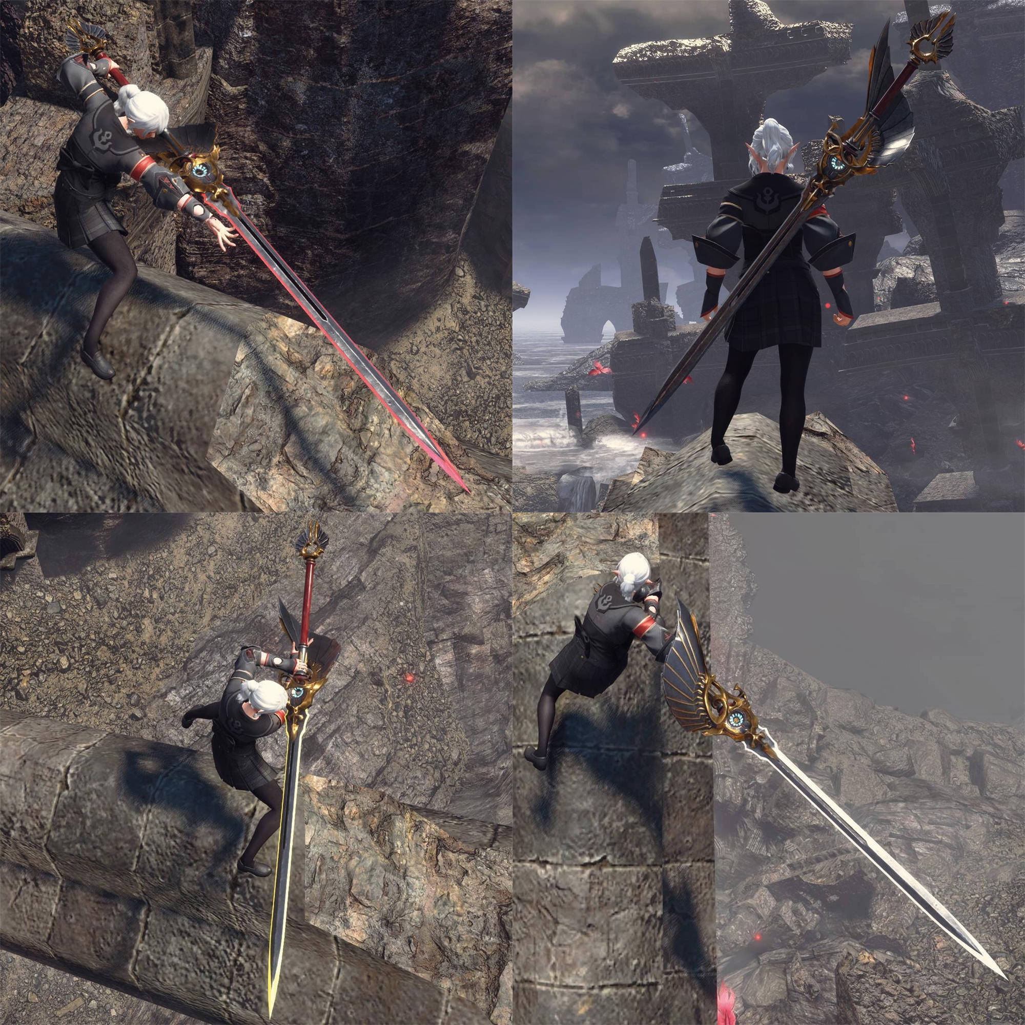 【v16.0.0：终盘更新】《GODFALL 众神陨落》龙凤太刀 - 怪物猎人崛起Mod - 踩蘑菇社区