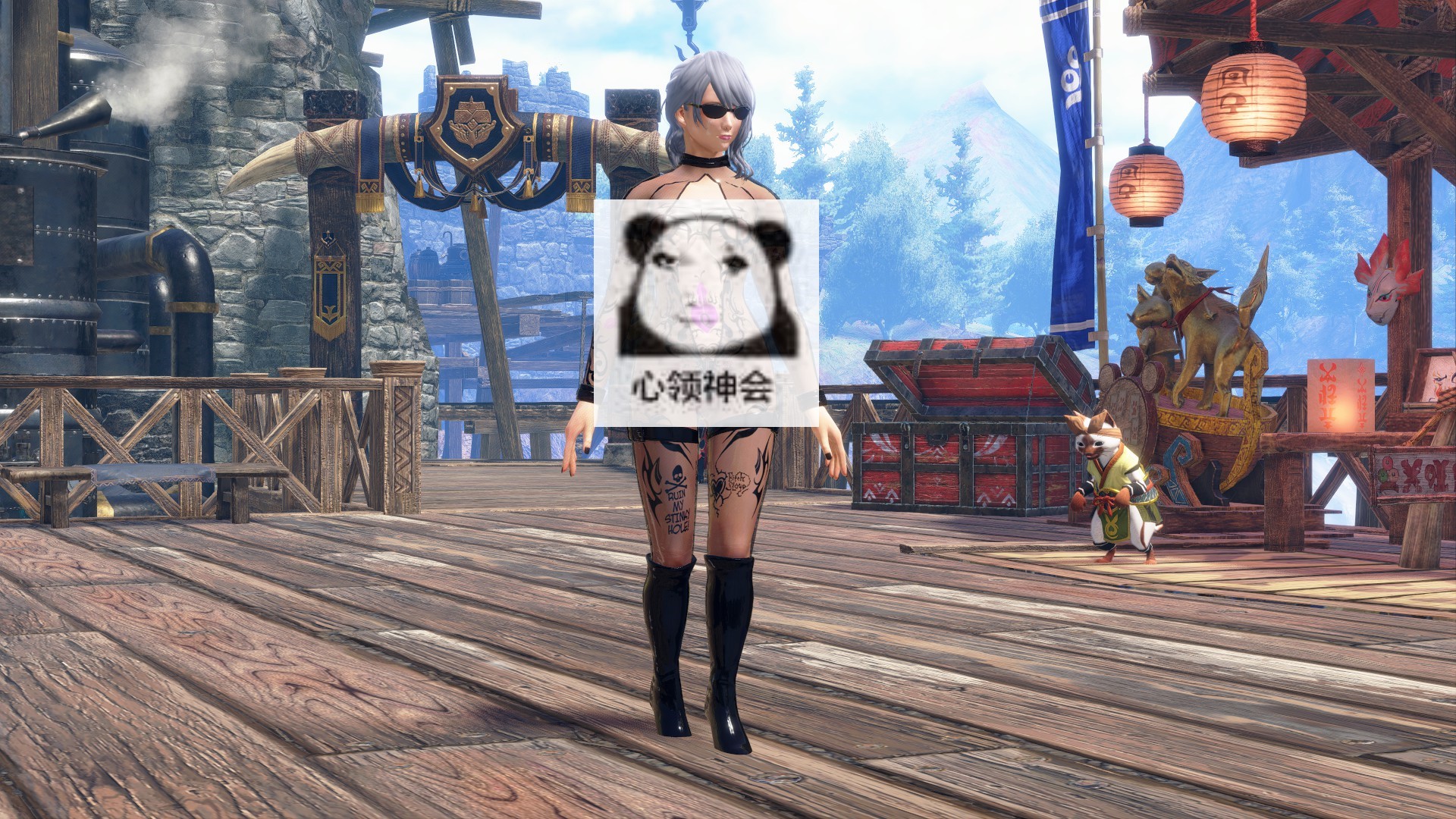 【纹身mod】Quaysar身型新版Qos纹身 - 怪物猎人崛起Mod - 踩蘑菇社区