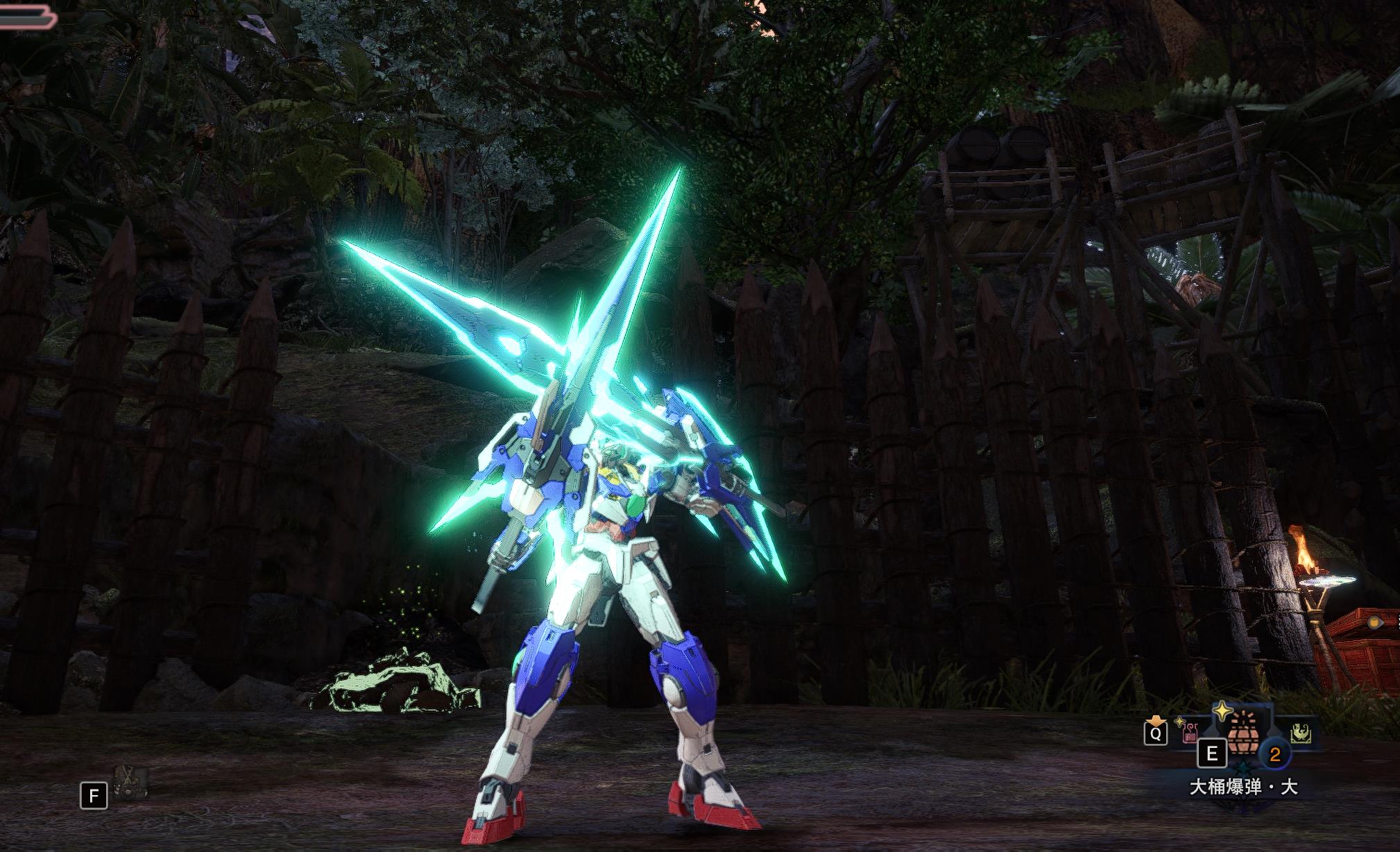 【冰原MOD】00Q全刃式高达-双刀MOD - 怪物猎人世界MOD - 踩蘑菇社区