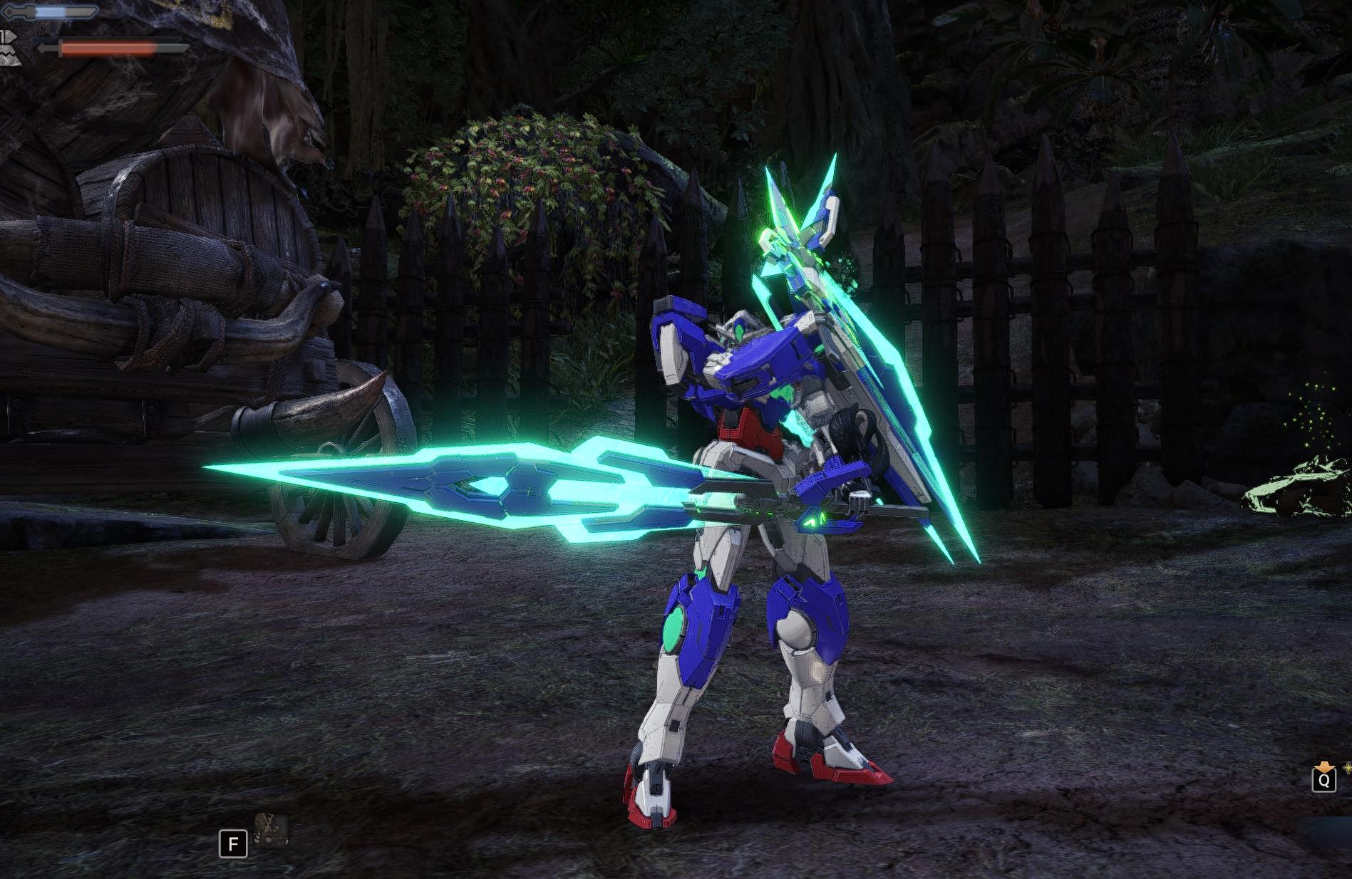 【冰原MOD】00Q全刃式高达-双刀MOD - 怪物猎人世界MOD - 踩蘑菇社区