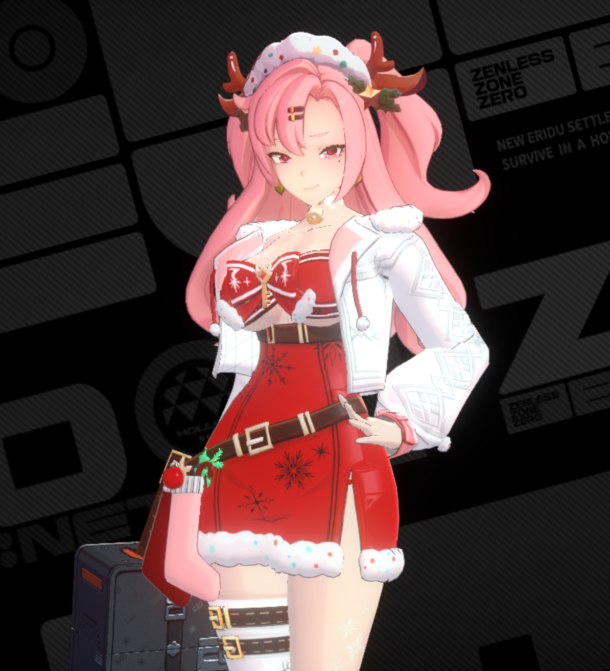Nicole Christmas Reindeer - Zenless Zone Zero Mods - CaiMoGu game website