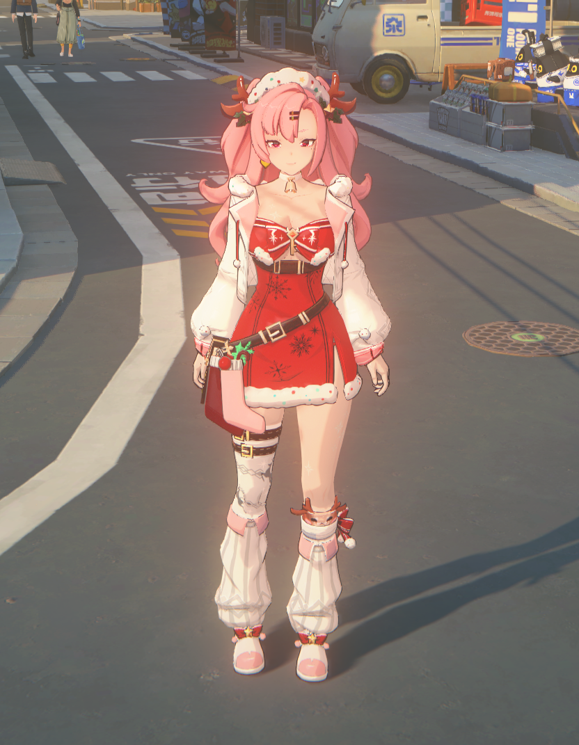 Nicole Christmas Reindeer - Zenless Zone Zero Mods - CaiMoGu game website