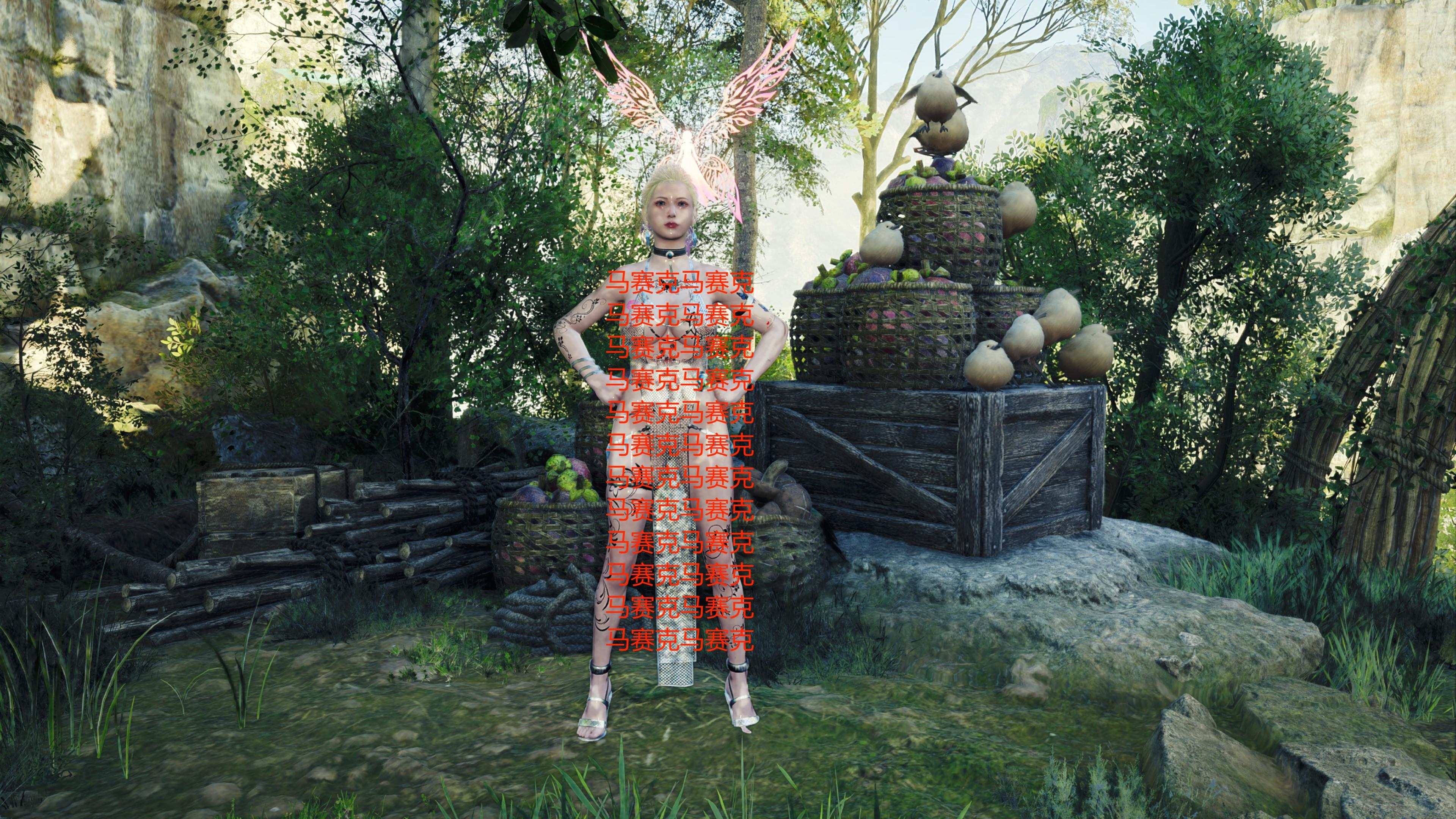 Mangie身形 第二版 纹身+美白 - 怪物猎人荒野MOD圈 - 踩蘑菇社区