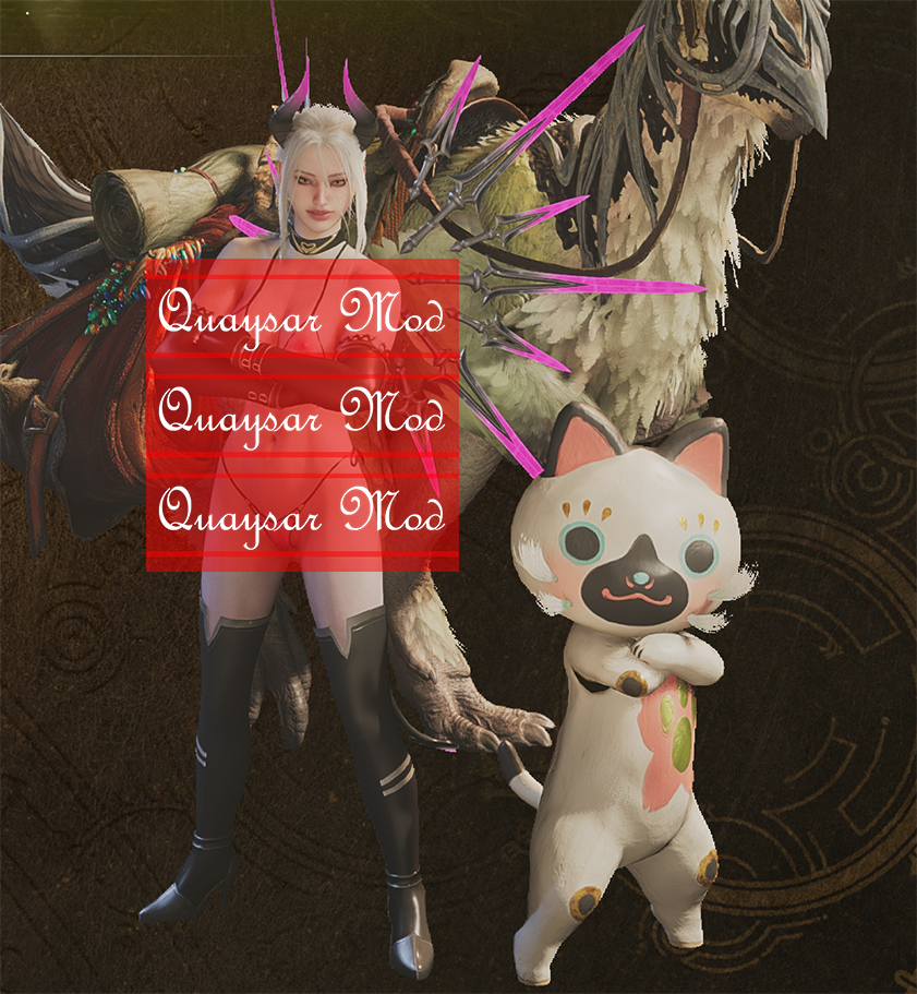 MHWS怪物猎人荒野MOD038：【女装外观】剑阵娘1.030.01 - 怪物猎人荒野MOD圈 - 踩蘑菇社区