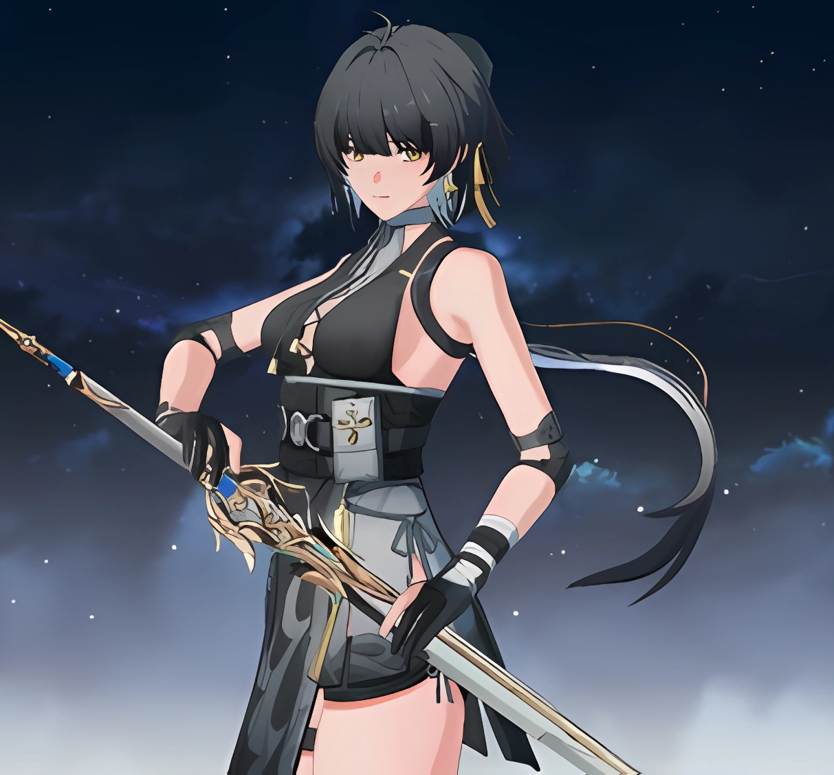 【MHWS武器外观MOD】鸣潮|5星迅刀 血盟誓约 - 怪物猎人荒野MOD圈 - 踩蘑菇社区