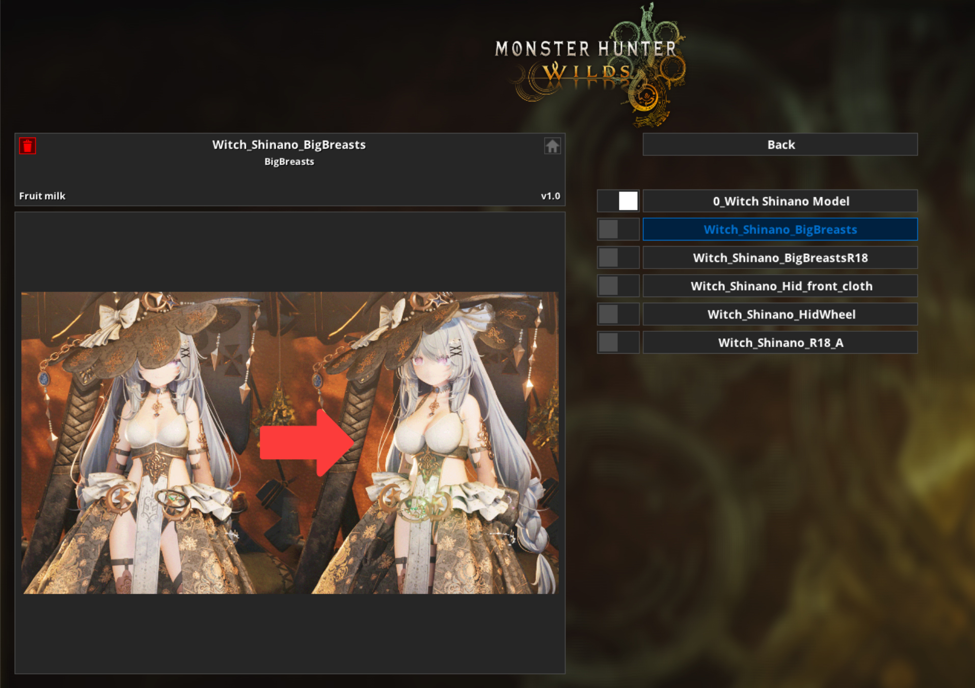 【MHWS外观mod】魔女与公主 - 怪物猎人荒野MOD圈 - 踩蘑菇社区