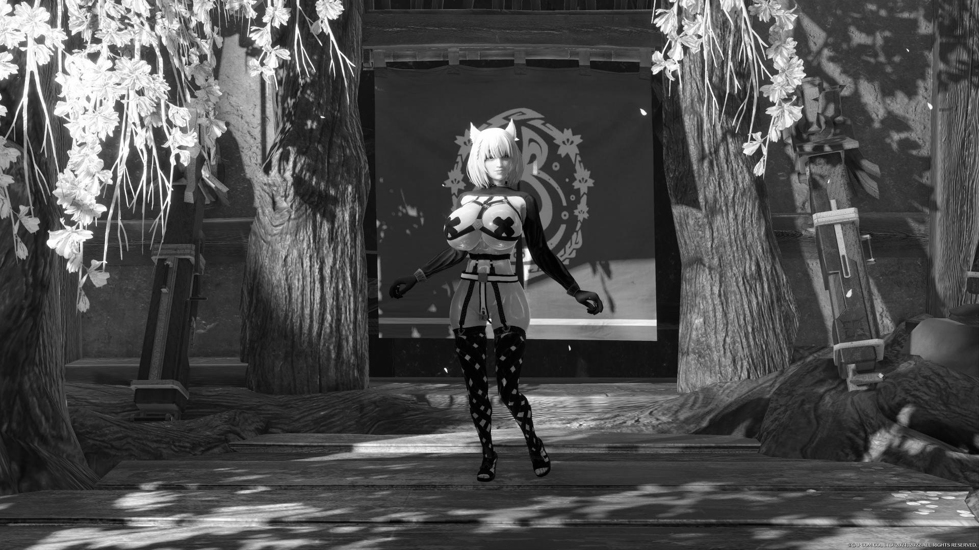 【自制MOD】XX Latex suit（替换合金套） - 怪物猎人崛起Mod - 踩蘑菇社区