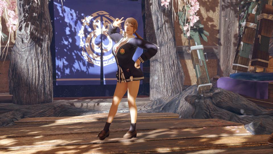 DOA-Autumn School Wear - 怪物猎人崛起Mod - 踩蘑菇社区