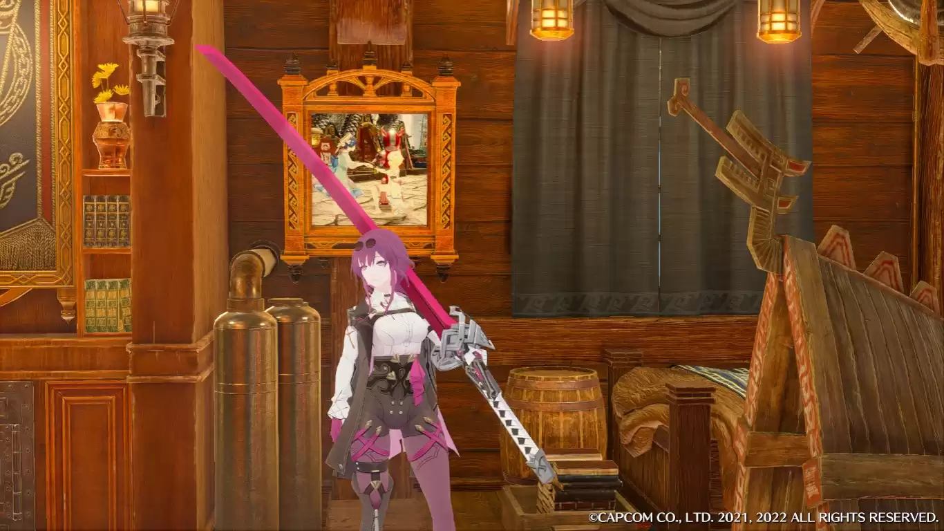 【MHR人物,武器,特效mod】星穹铁道卡芙卡 - 怪物猎人崛起Mod - 踩蘑菇社区