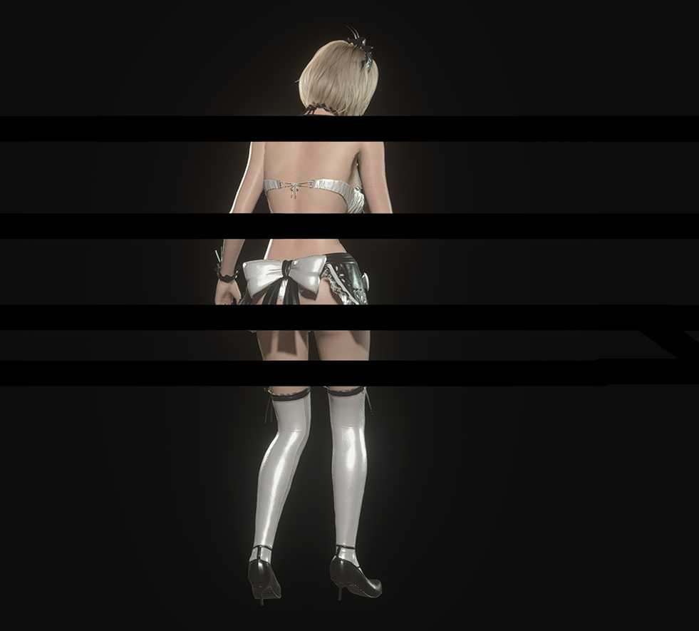 RE4R生化4重置MOD001：【艾什莉】女仆 替换默认服装 - 生化危机4MOD圈 - 踩蘑菇社区