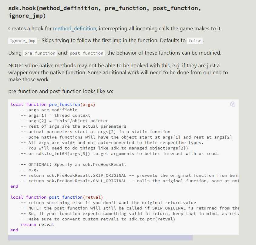 【MHRS】lua菜鸡教程——对它使用sdk.hook吧 - 怪物猎人崛起Mod - 踩蘑菇社区