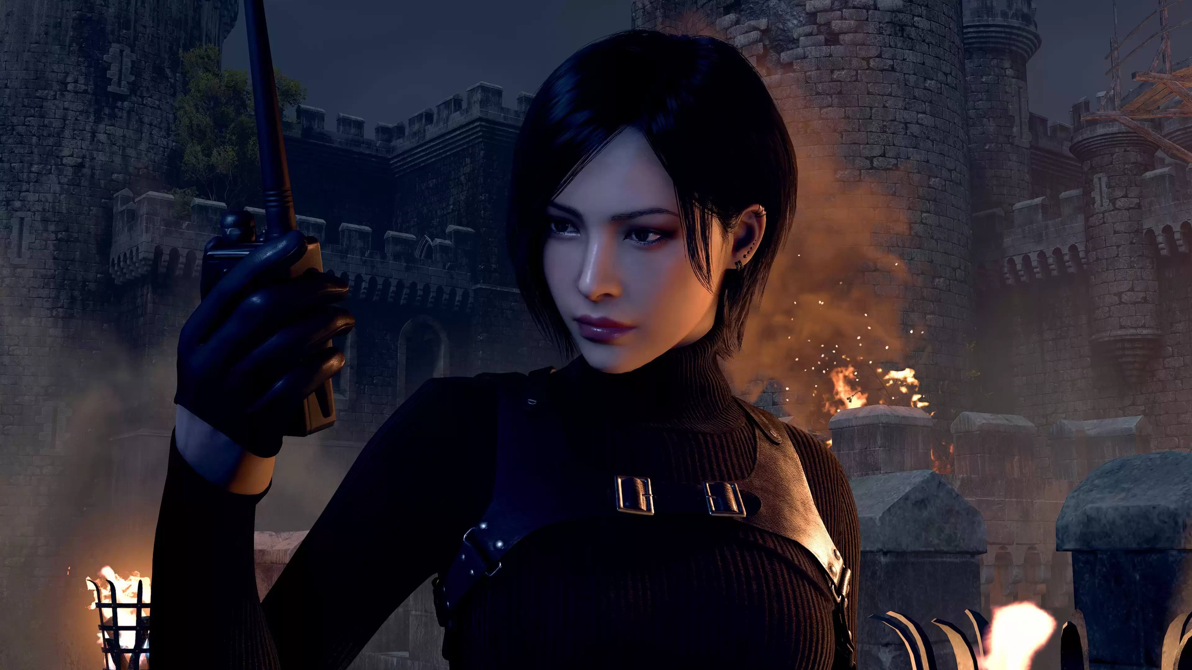 【RE4艾达MOD】耳钉妆容mod - 生化危机4MOD圈 - 踩蘑菇社区