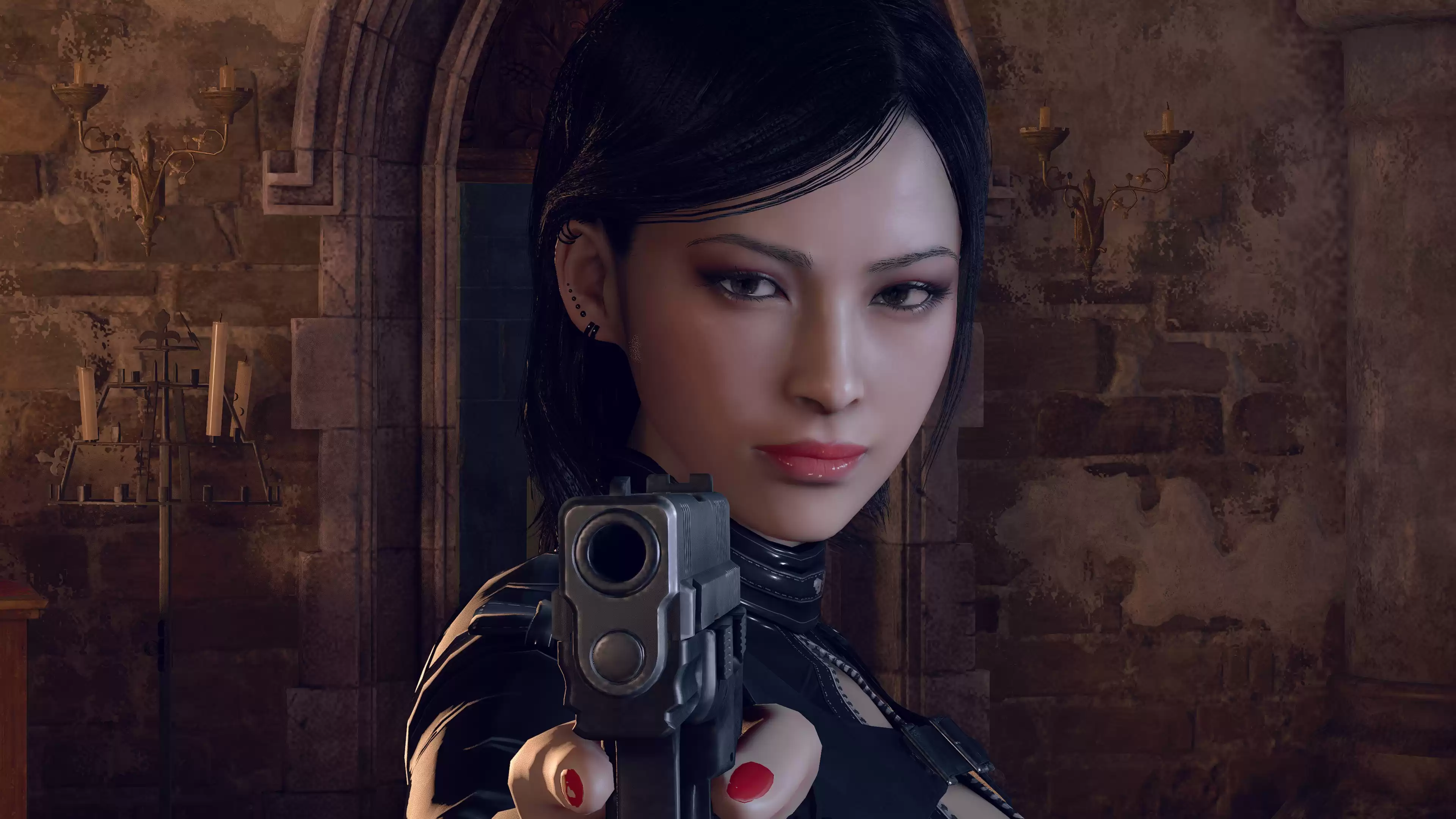 【RE4艾达MOD】耳钉妆容mod - 生化危机4MOD圈 - 踩蘑菇社区