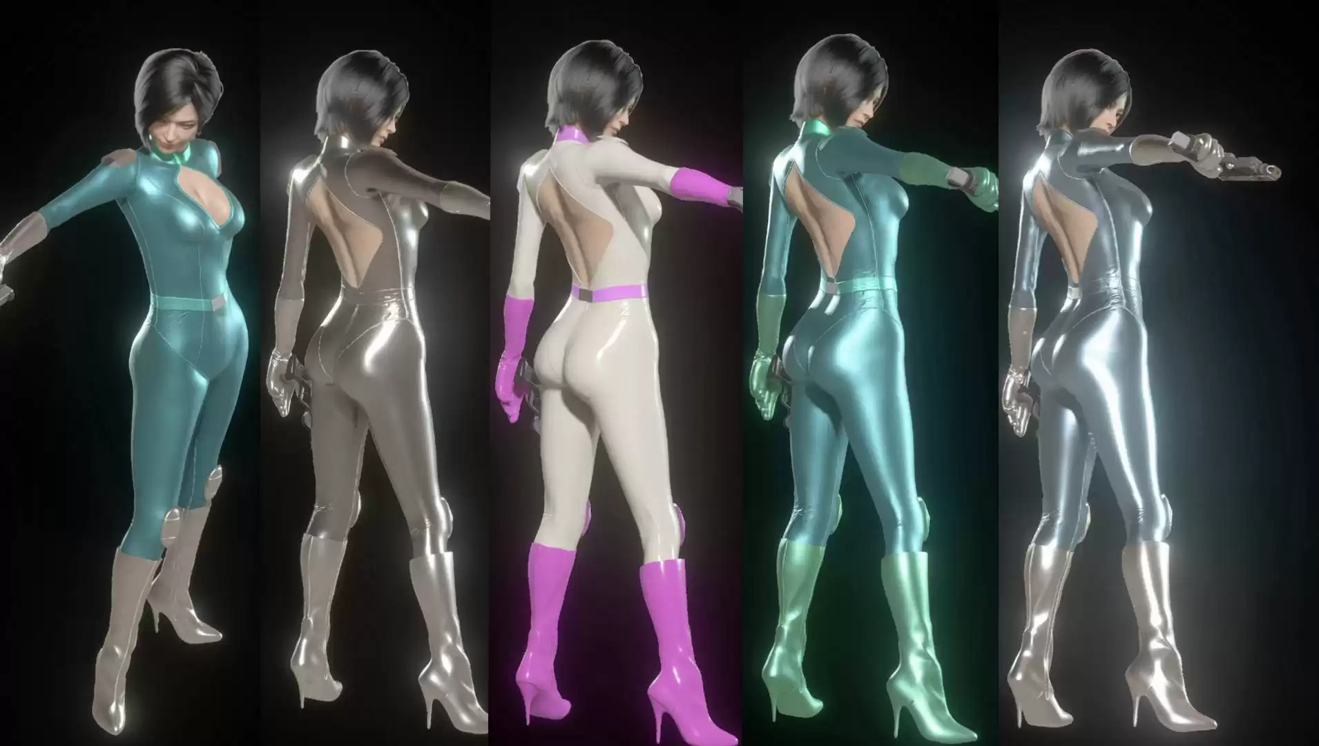 【原创外观MOD】艾达星际特工套装 - 生化危机4MOD圈 - 踩蘑菇社区