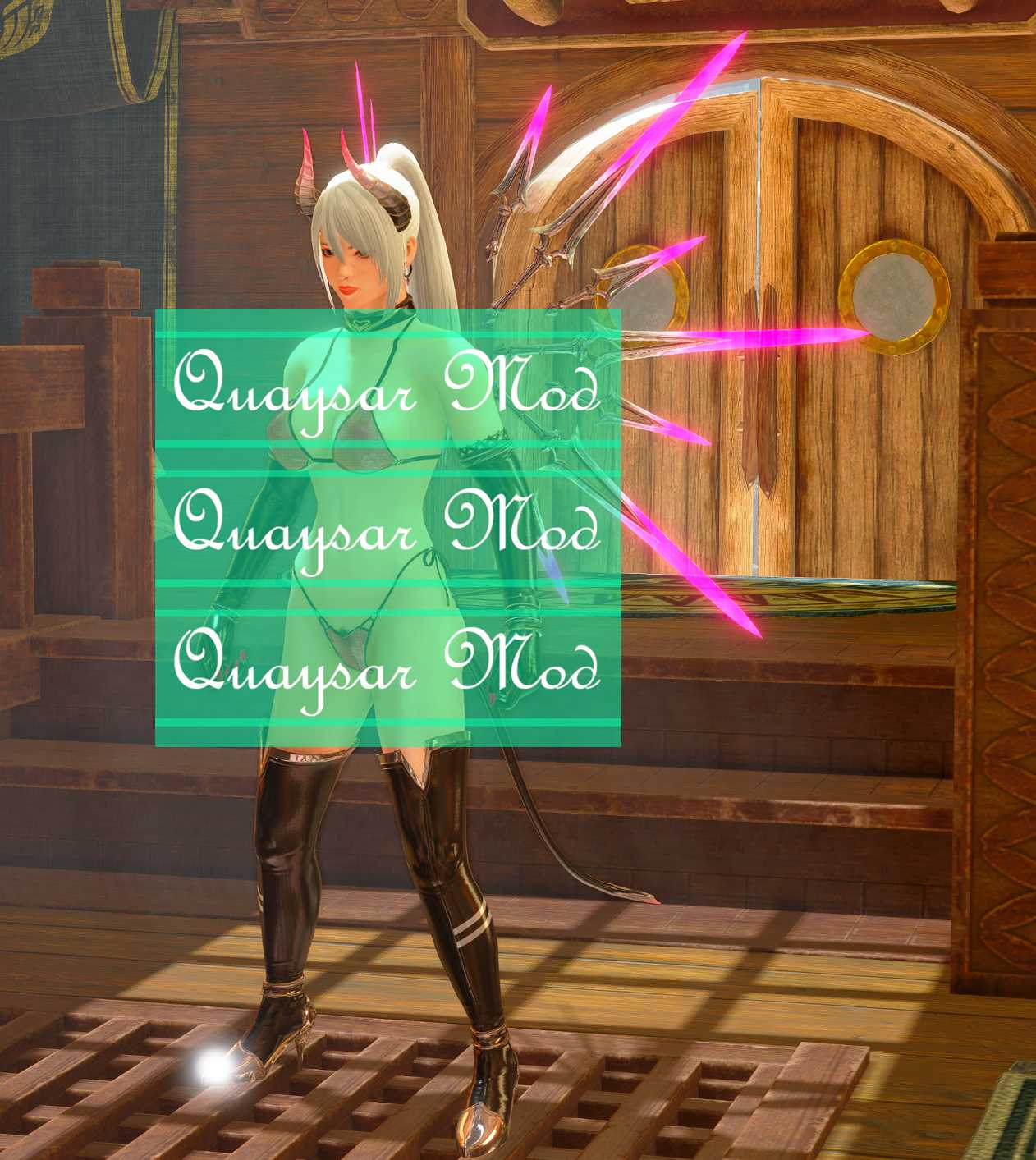 MHRS怪物猎人曙光MOD181：【女装外观】剑阵姬 适配16.0.2 - 怪物猎人崛起Mod - 踩蘑菇社区