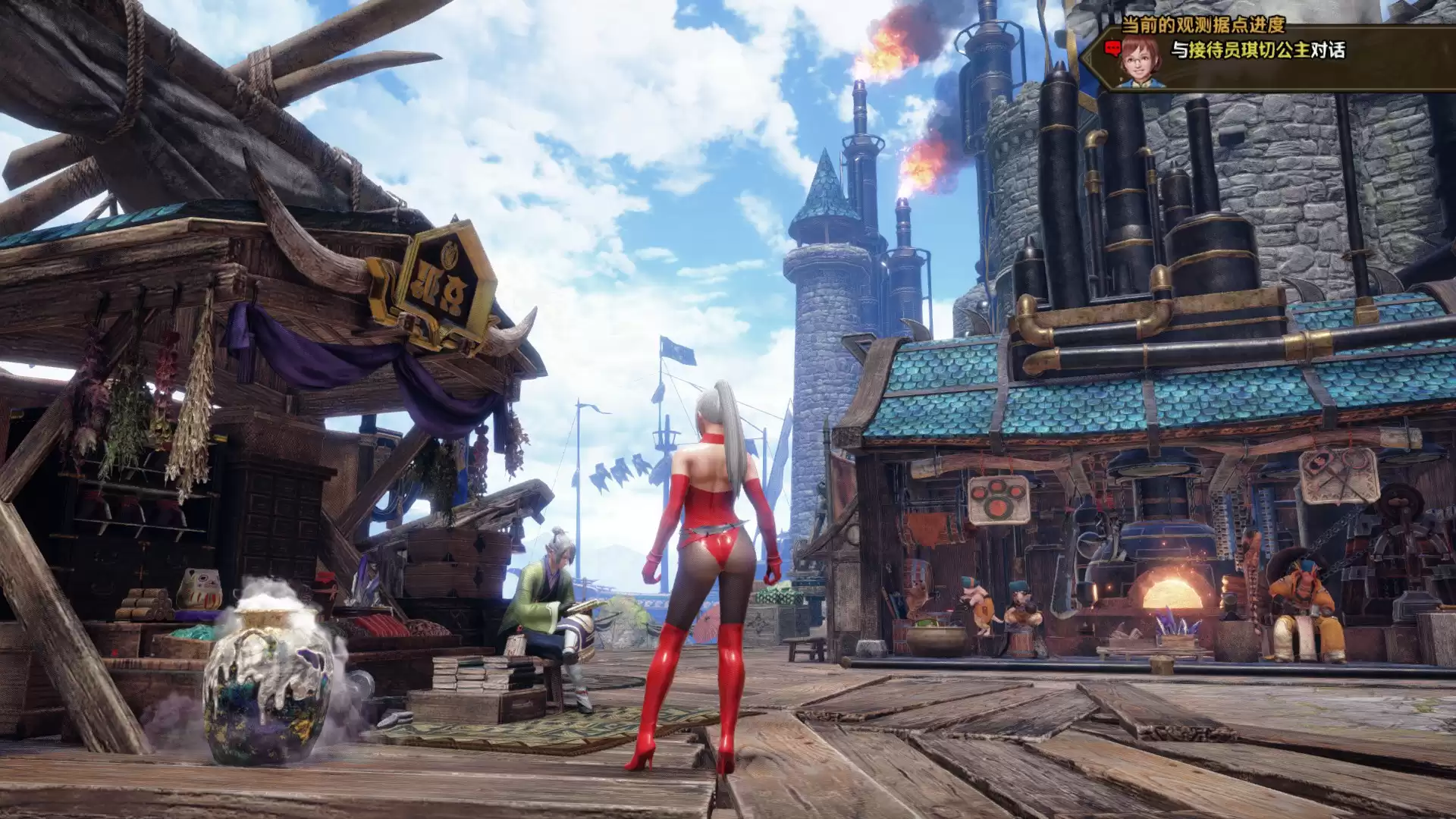 【原创首发外观MOD】紧身衣~有丝包臀套 230814更新 - 怪物猎人崛起Mod - 踩蘑菇社区