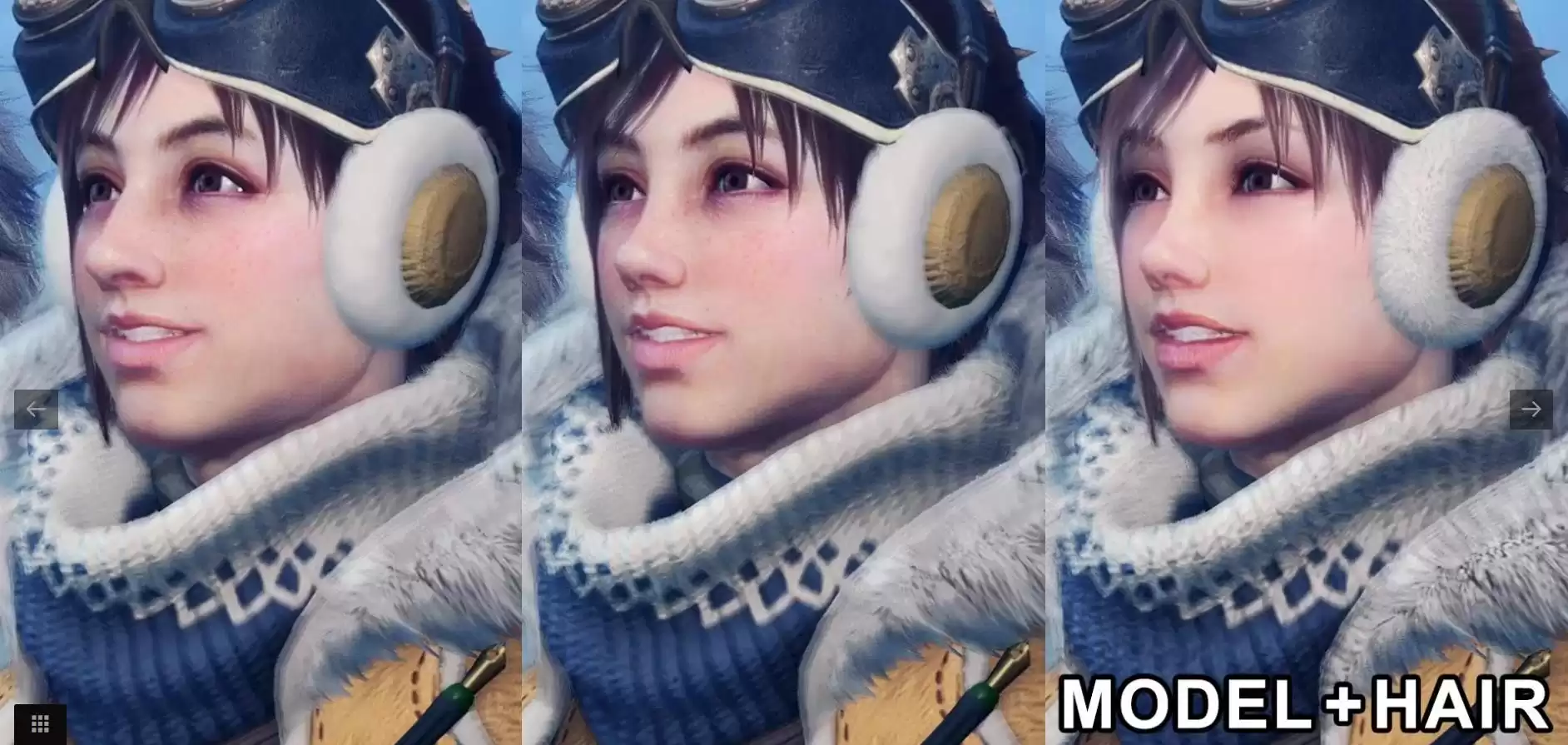 AIBO/接待员 整合美化MOD（包含头发、皮肤和全部服装）【搬运】 - 怪物猎人世界MOD - 踩蘑菇社区