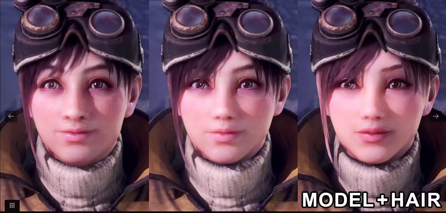 AIBO/接待员 整合美化MOD（包含头发、皮肤和全部服装）【搬运】 - 怪物猎人世界MOD - 踩蘑菇社区