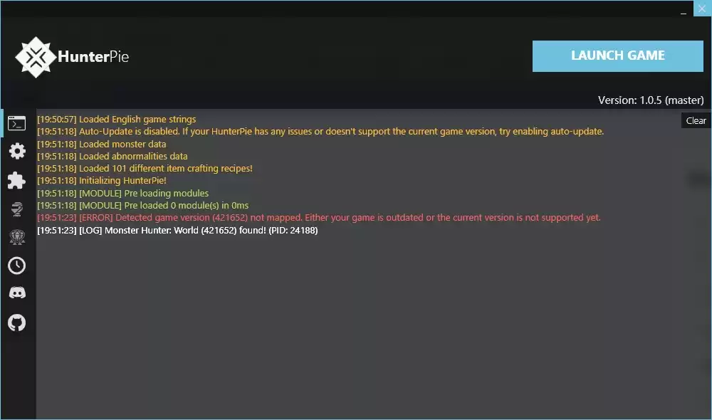 HunterPie 10月7日更新 15.23版本可用 - 怪物猎人世界MOD - 踩蘑菇社区
