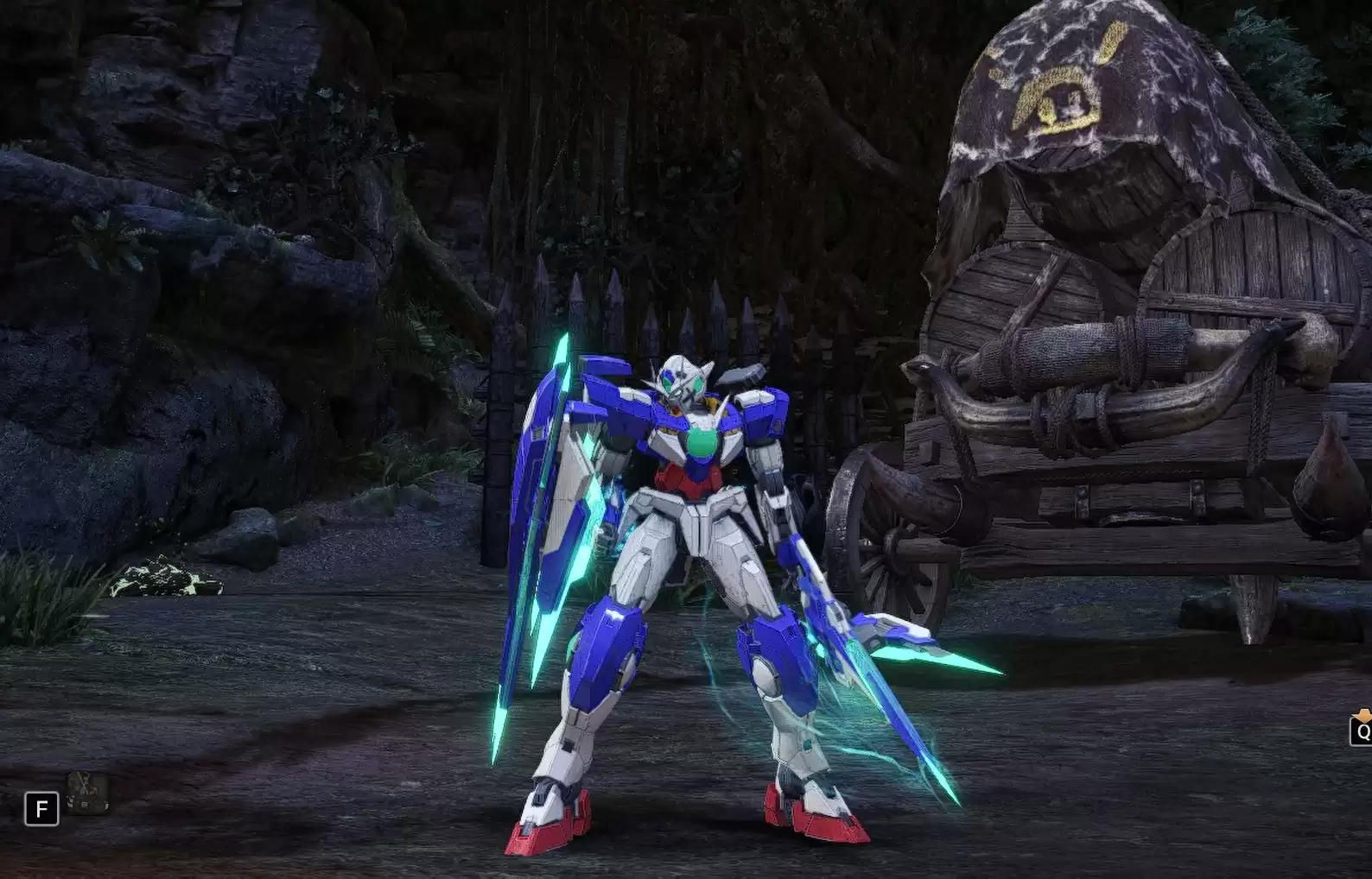 【冰原MOD】00Q全刃式高达-盾斧MOD - 怪物猎人世界MOD - 踩蘑菇社区