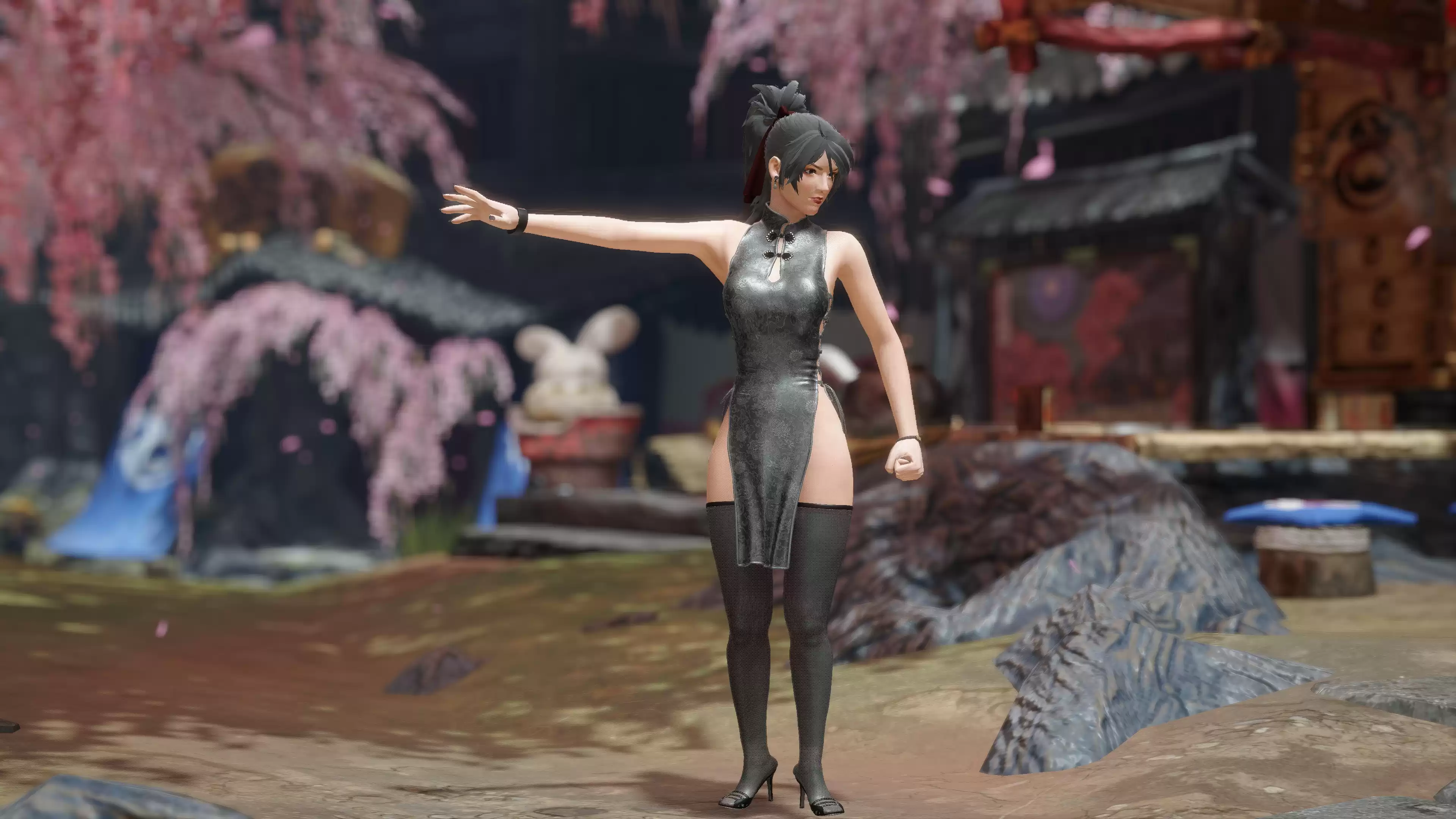 [MHR] [人物MOD] CBBE 丝袜旗袍 - 怪物猎人崛起Mod - 踩蘑菇社区