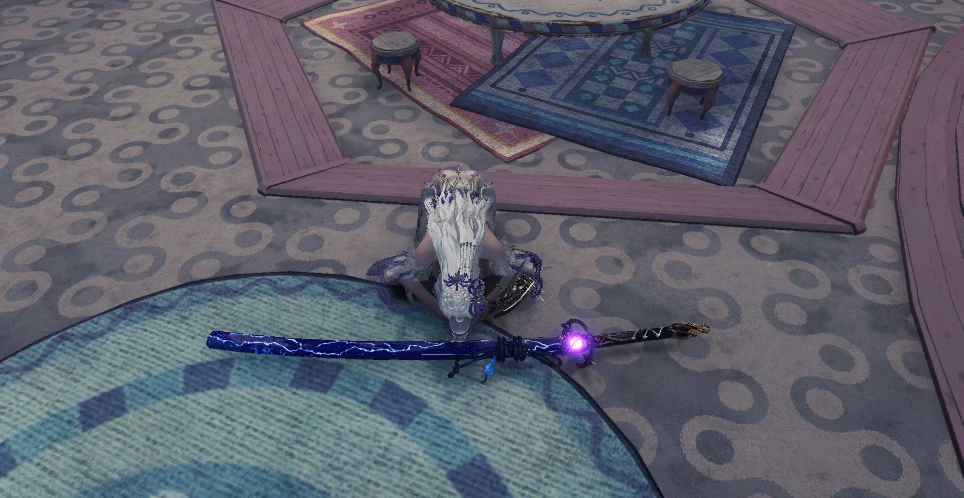 武器外观MOD展示：碎星河-太刀 - 怪物猎人世界 - 踩蘑菇社区