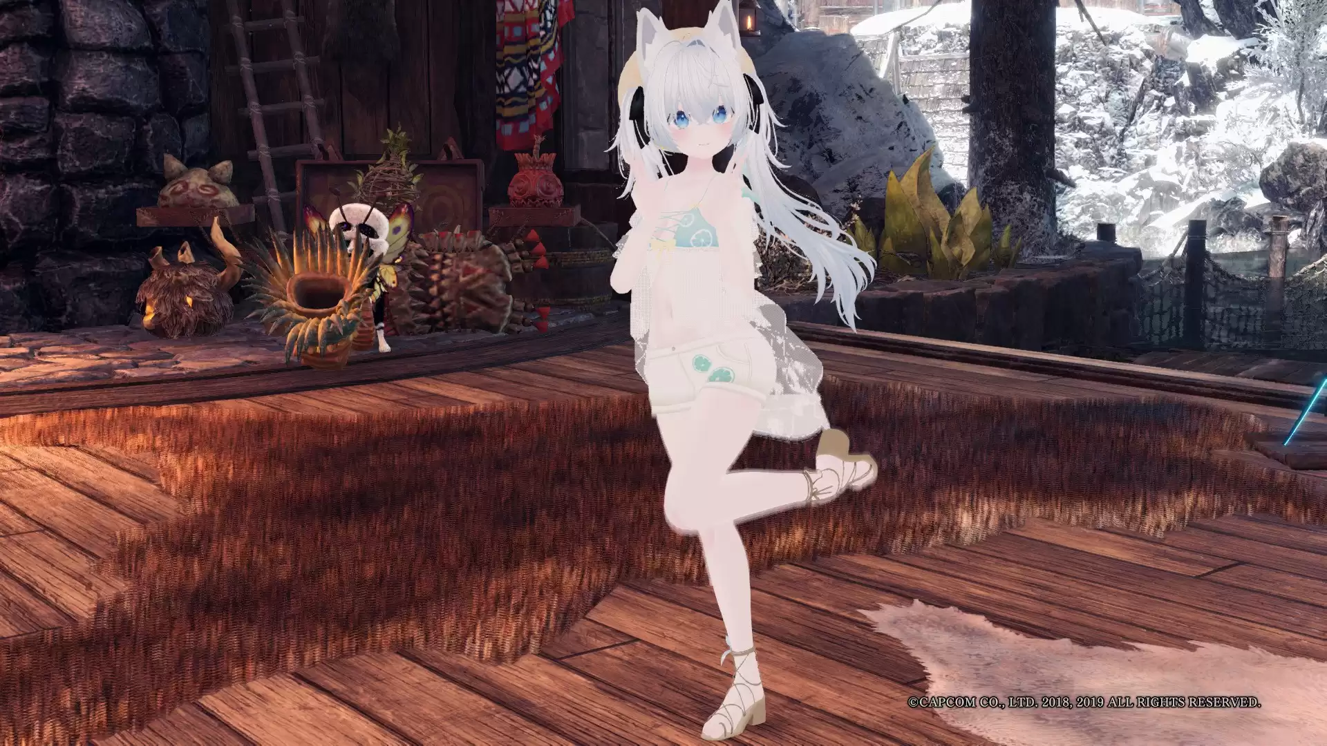 【非公开】vrchat-line - 怪物猎人世界MOD - 踩蘑菇社区