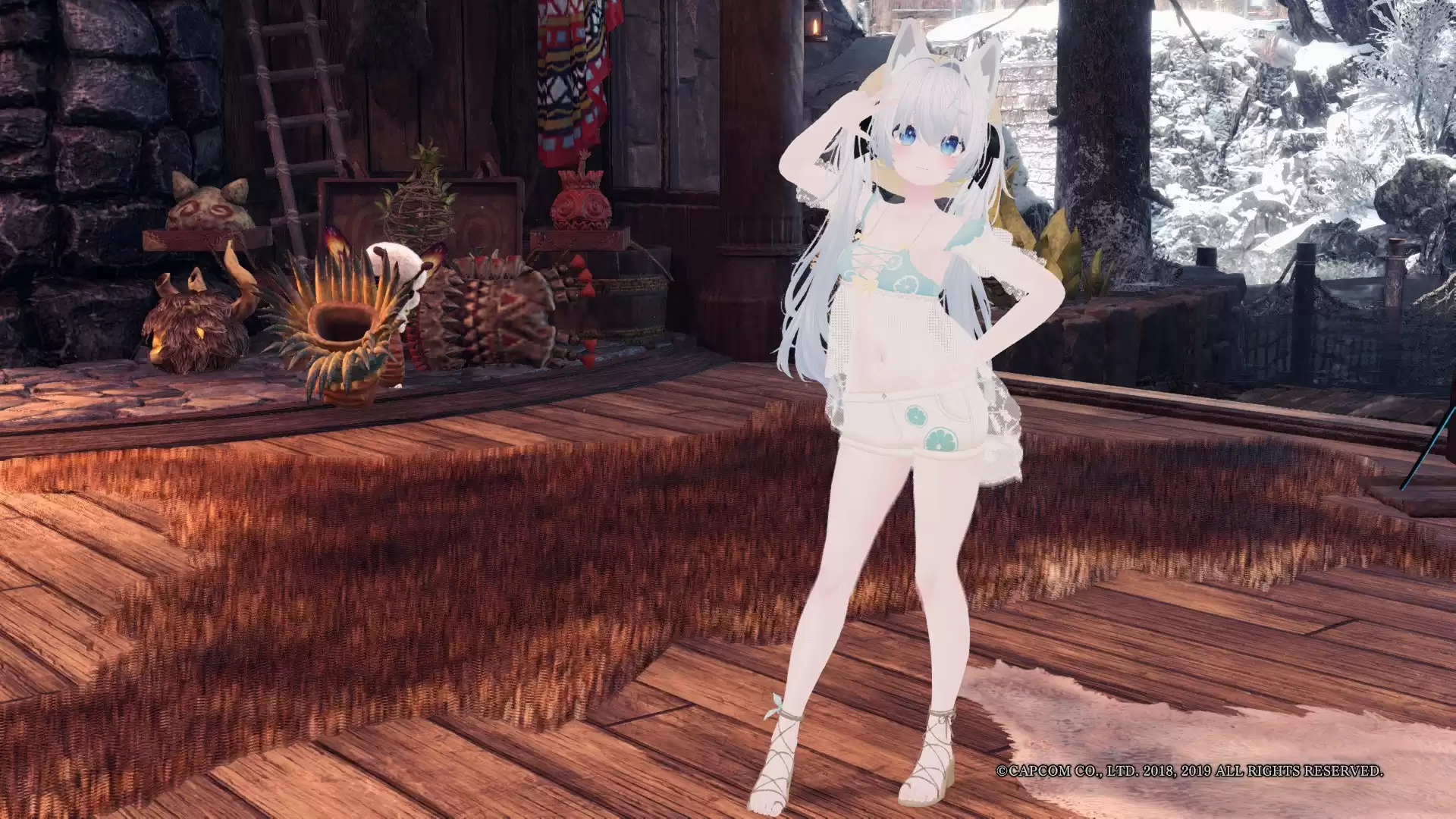 【非公开】vrchat-line - 怪物猎人世界MOD - 踩蘑菇社区