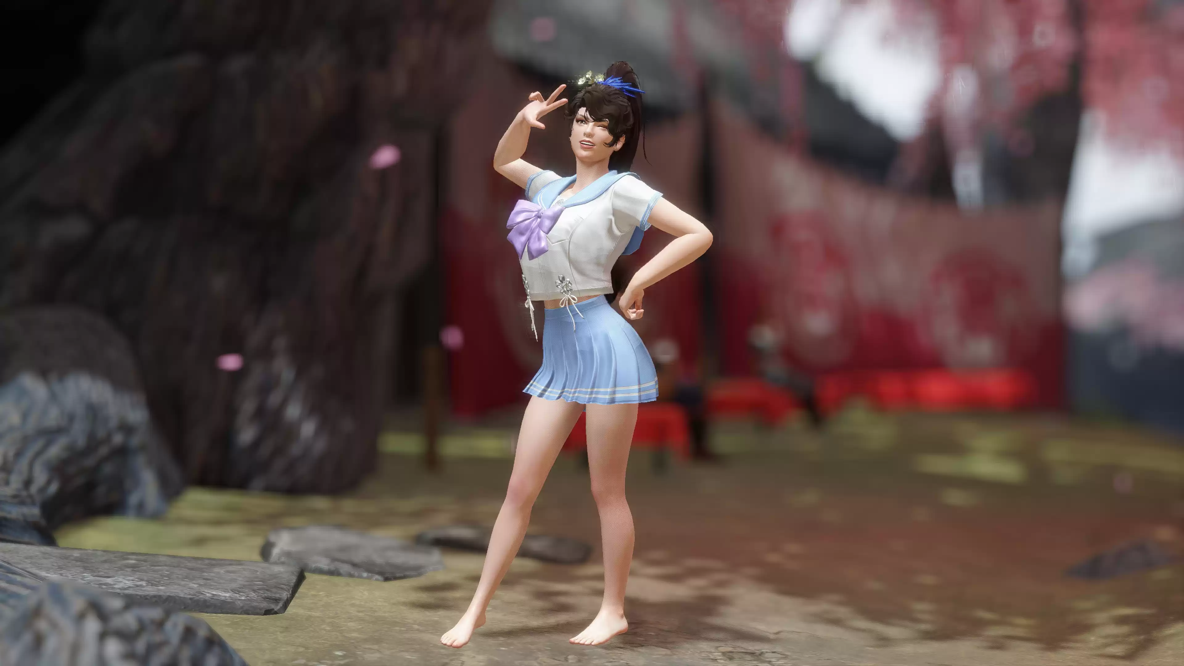 [MHR] [人物MOD] 水手服 - 怪物猎人崛起Mod - 踩蘑菇社区