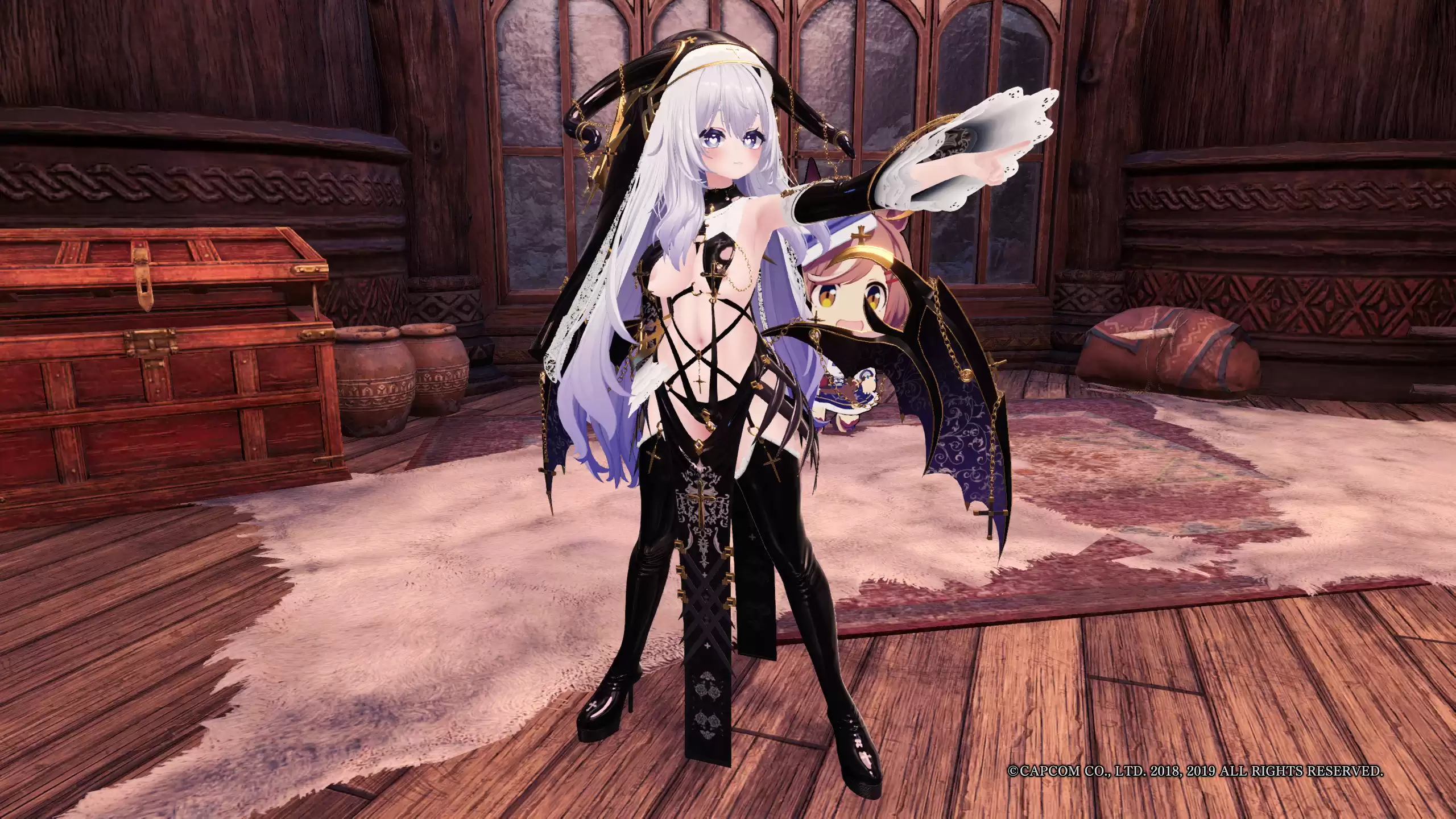 【外观mod】 炒鸡涩！VRchat-Airi-魅魔修女 - 怪物猎人世界MOD - 踩蘑菇社区