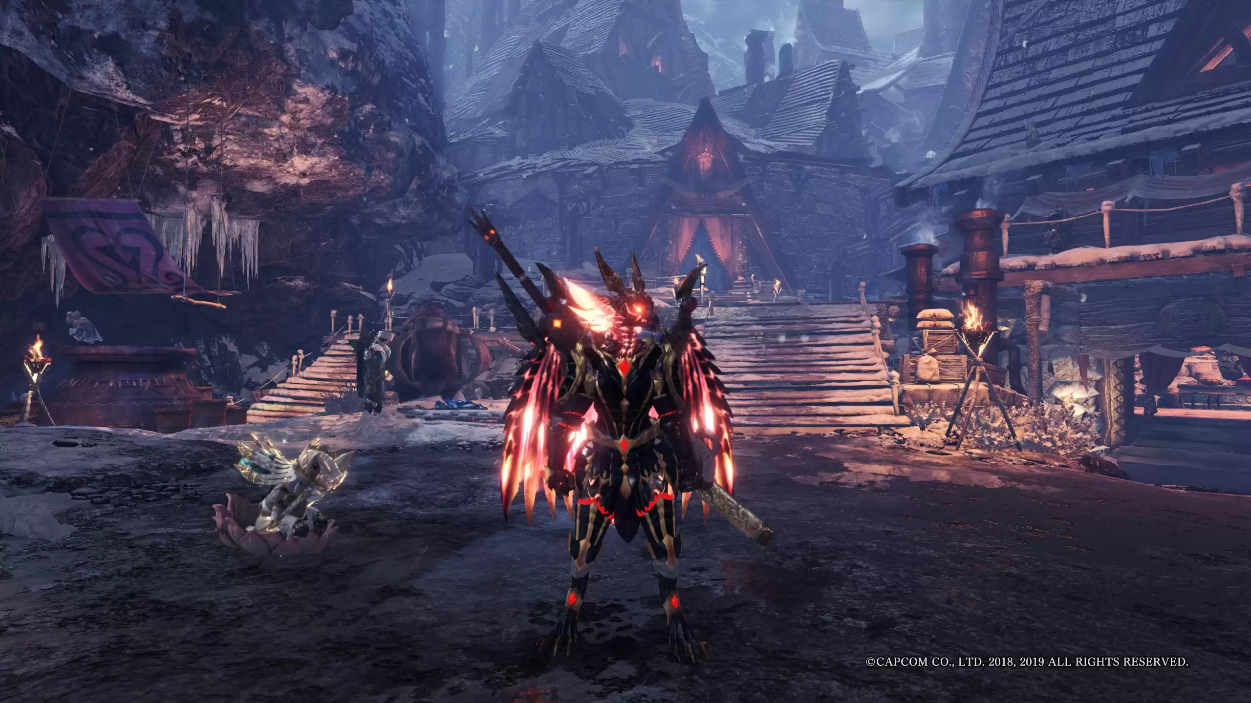 【人物mod】血气蚀烈形态原初爵银龙猎人 - 怪物猎人世界MOD - 踩蘑菇社区