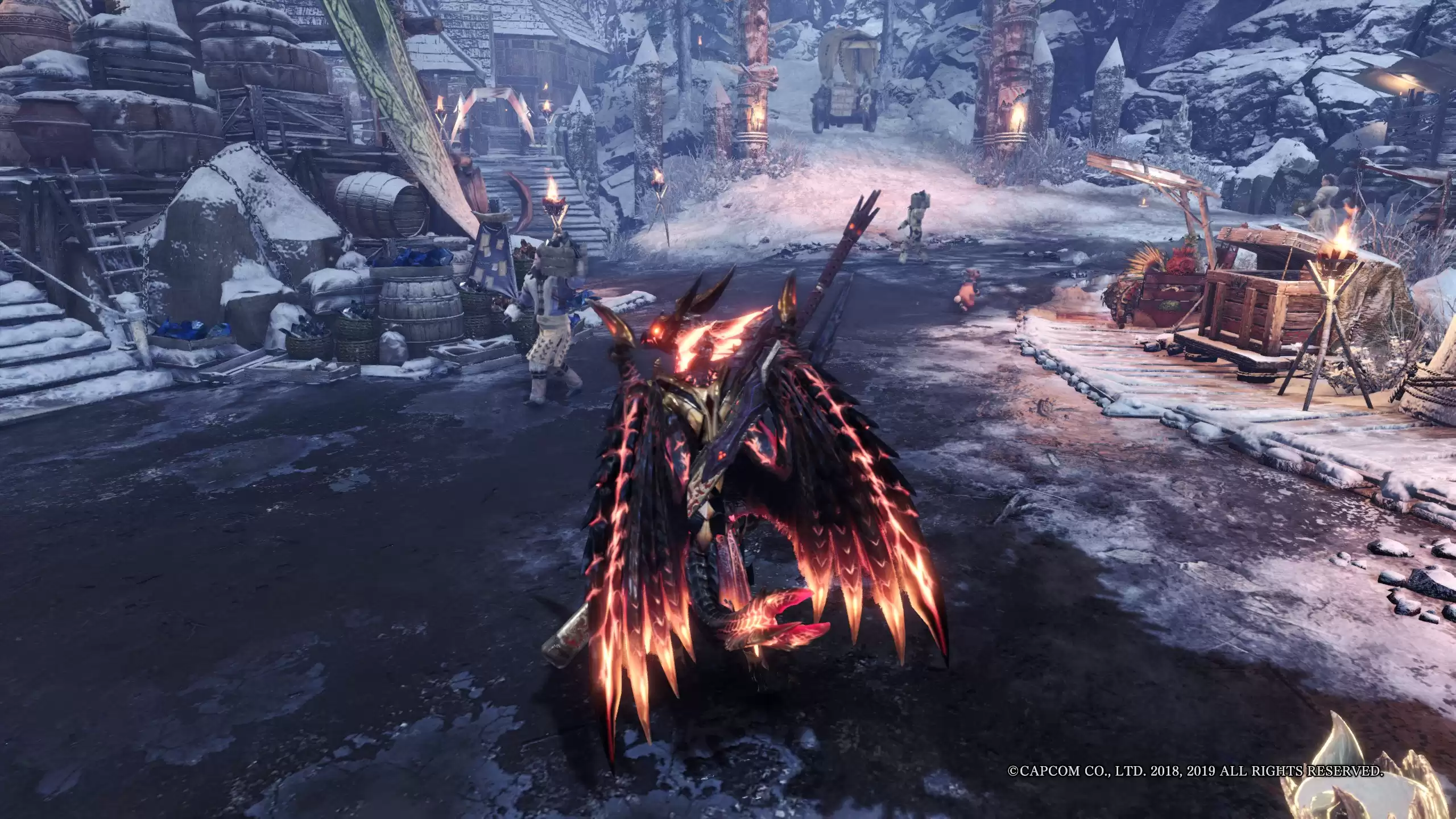 【人物mod】血气蚀烈形态原初爵银龙猎人 - 怪物猎人世界MOD - 踩蘑菇社区