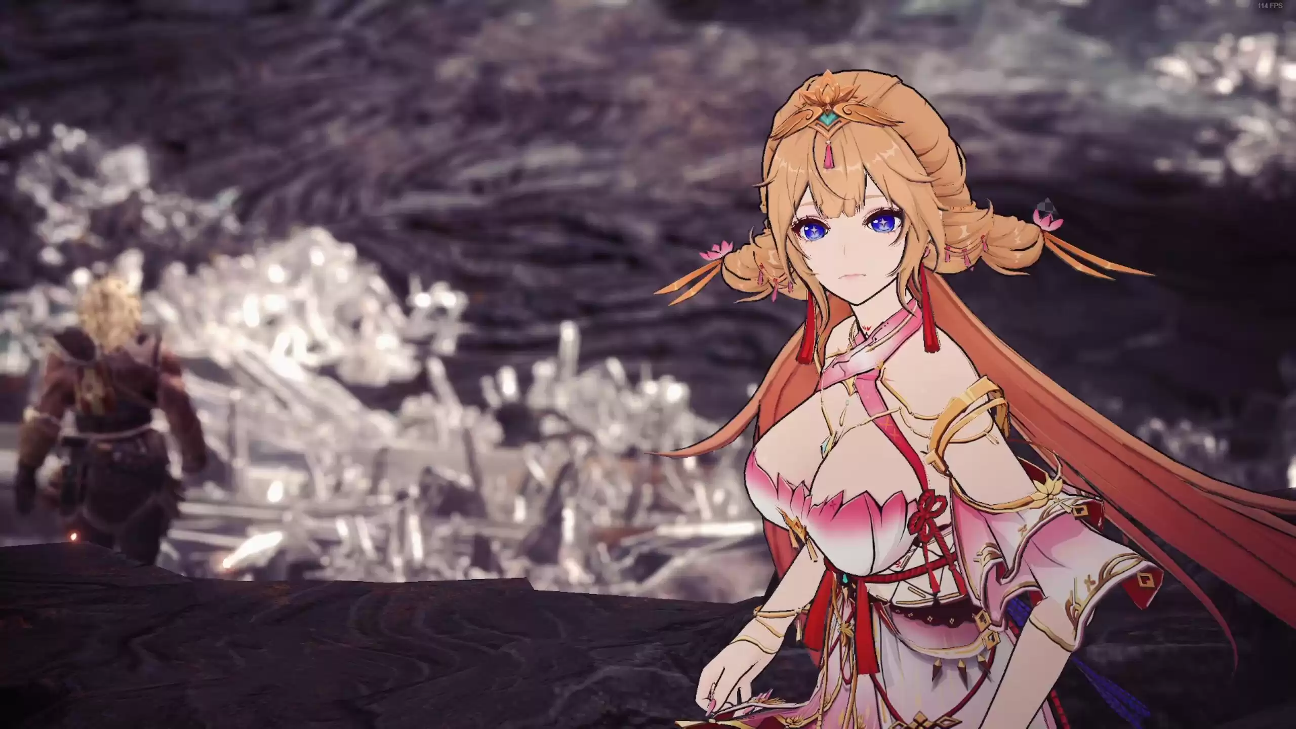 【MHWI-幻塔】外观mod-妃色 - 怪物猎人世界MOD - 踩蘑菇社区