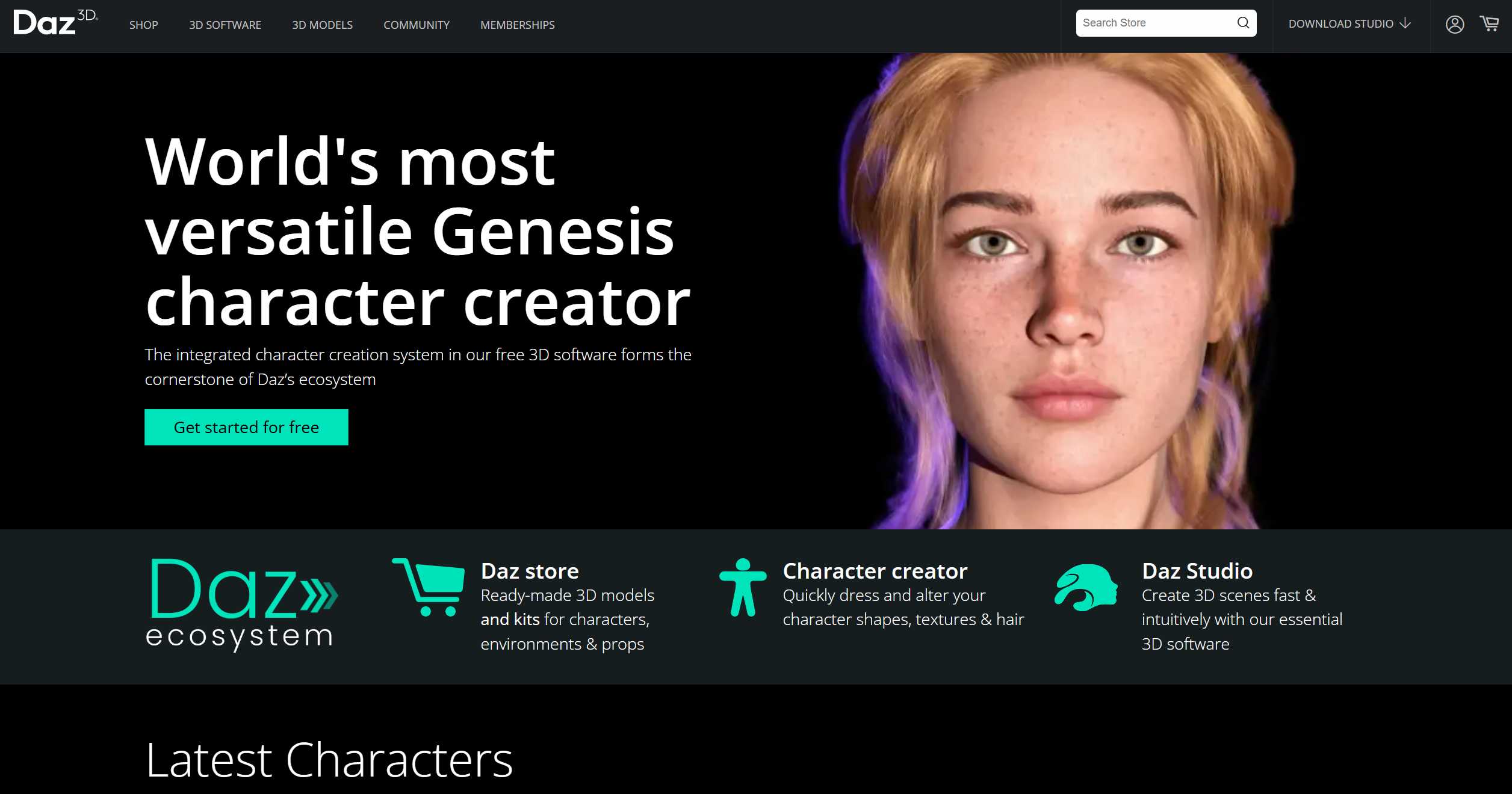 【Daz软件介绍】不会人体？这个软件来拯救你！ - Blender交流圈 - 踩蘑菇社区