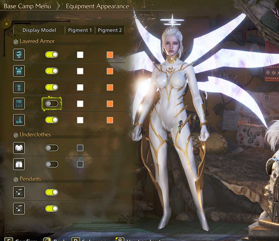 MHWS怪物猎人荒野MOD020：【女装外观】彼之主神依更新1.030.01 - 怪物猎人荒野MOD圈 - 踩蘑菇社区