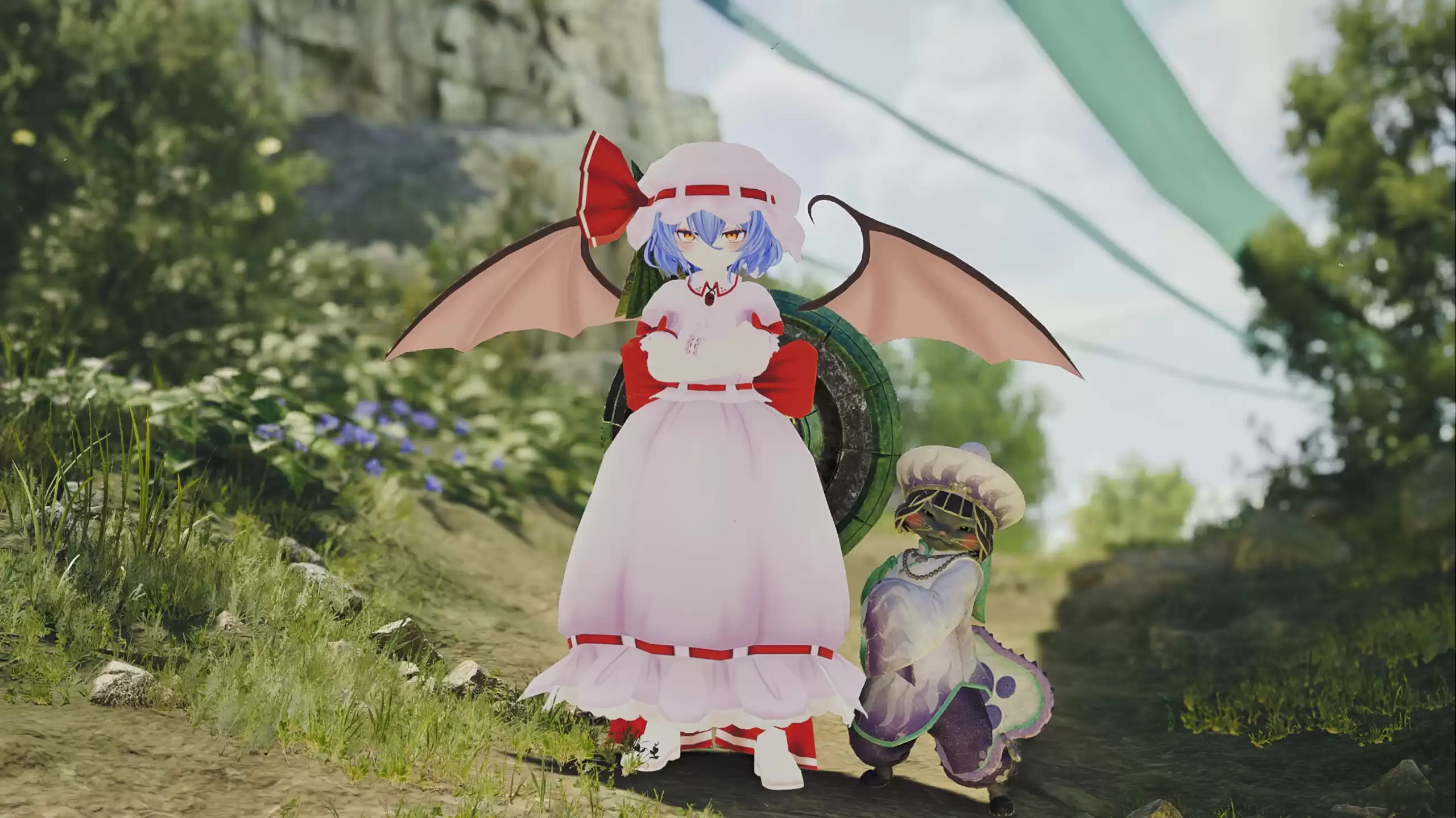 【MHWS/外观mod】蕾米莉亚(独立骨骼) - 怪物猎人荒野MOD圈 - 踩蘑菇社区