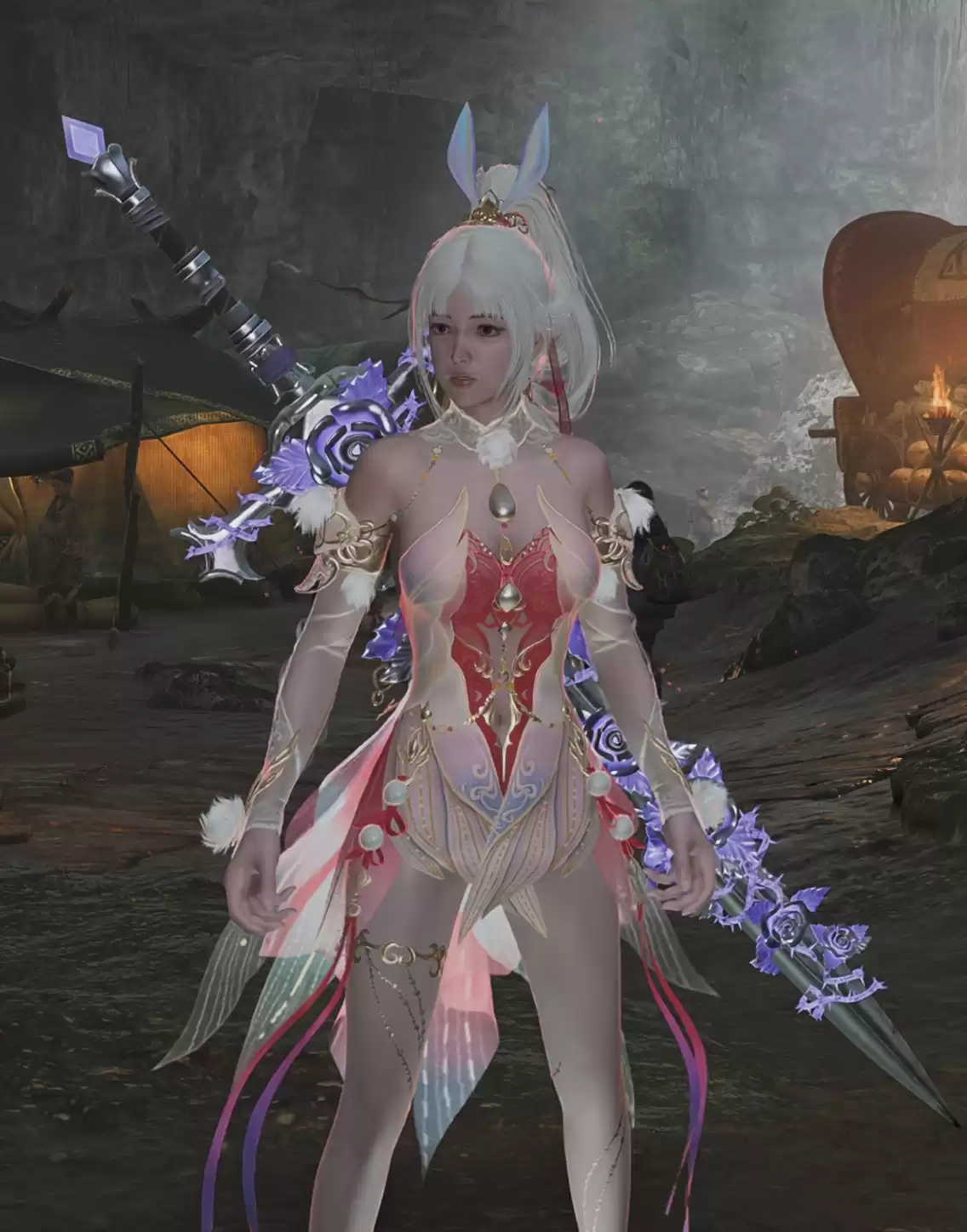 【MHWS】永劫无间联动服装--小舞 - 怪物猎人荒野MOD圈 - 踩蘑菇社区