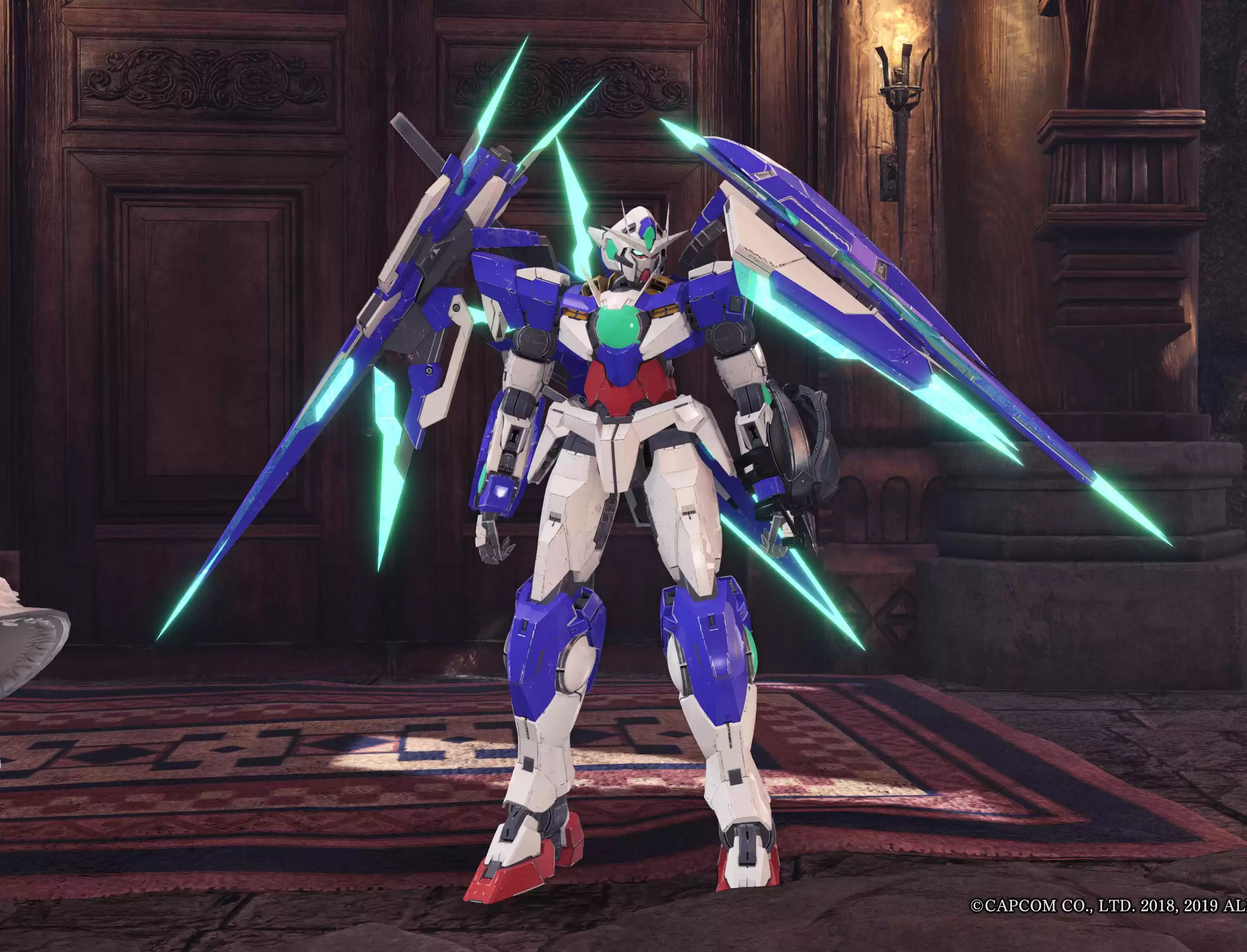 【冰原MOD】冰原-00Q高达全刃式+大剑MOD - 怪物猎人世界MOD - 踩蘑菇社区