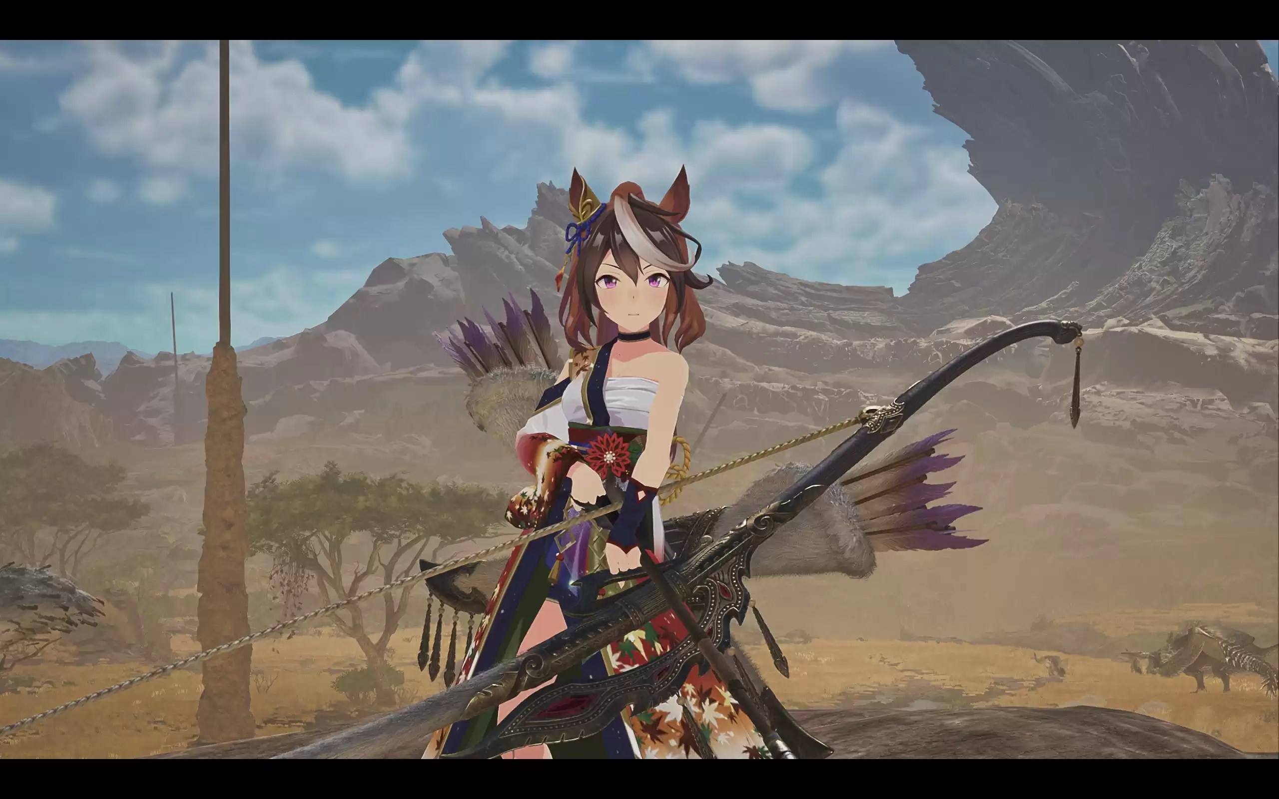 【MHWS/外观mod】赛马娘 鲁道夫象征·秋 Mod - 怪物猎人荒野MOD圈 - 踩蘑菇社区