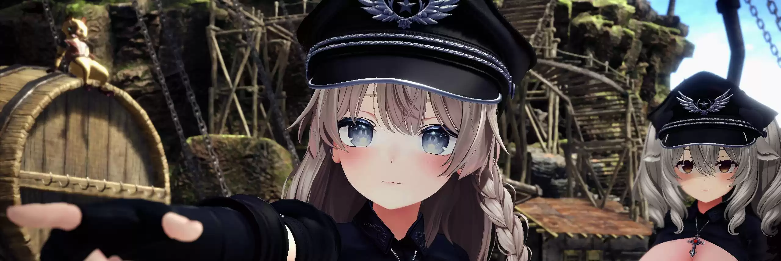 【MHWI】NiE_夜之帝国(双主角+aibo) - 怪物猎人世界MOD - 踩蘑菇社区