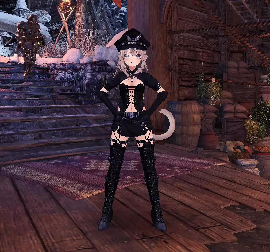 【MHWI】NiE_夜之帝国(双主角+aibo) - 怪物猎人世界MOD - 踩蘑菇社区