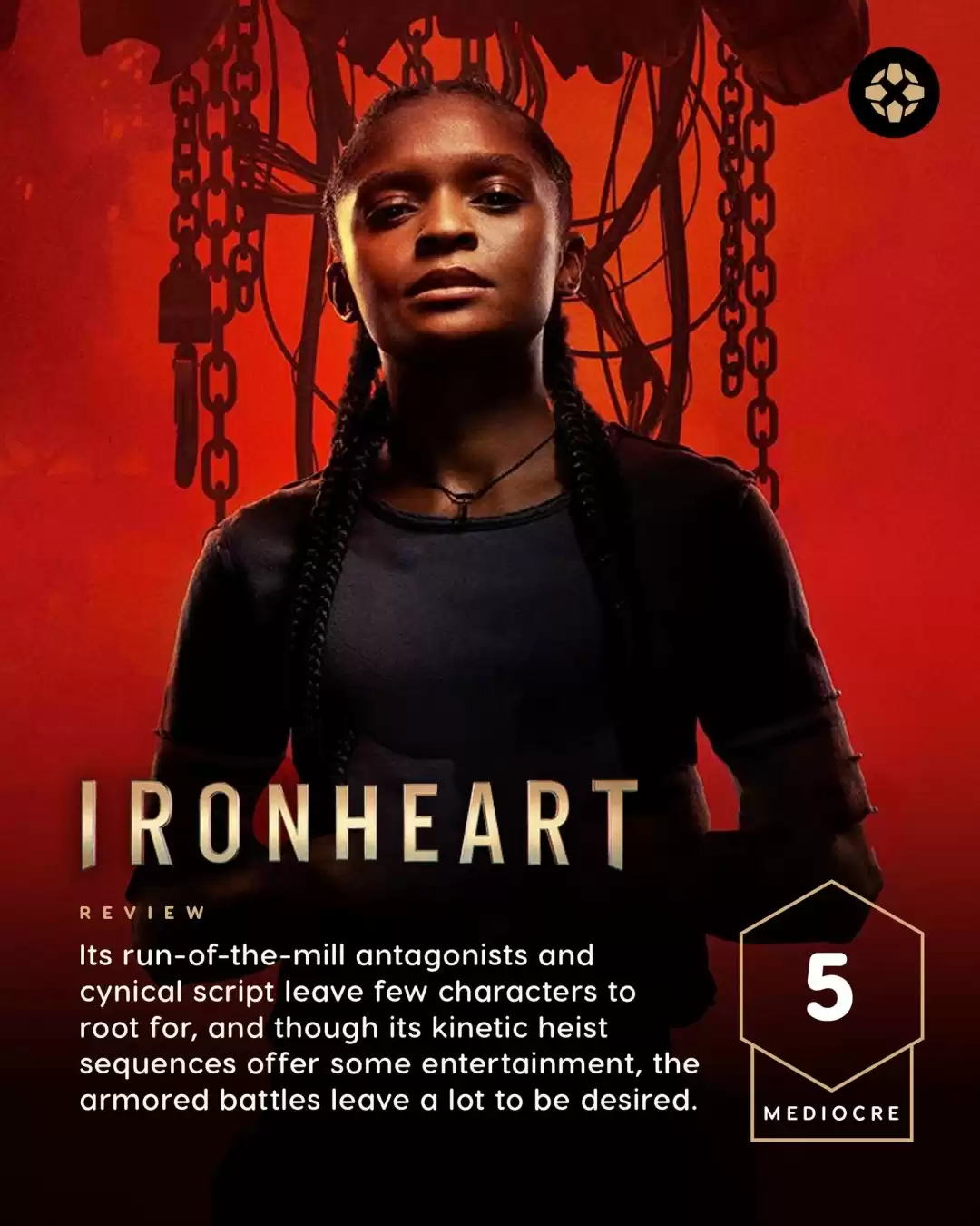 难看至极？漫威新剧《钢铁之心》IGN 5分 MTC用户评分4分 - 多人运动圈 - 踩蘑菇社区