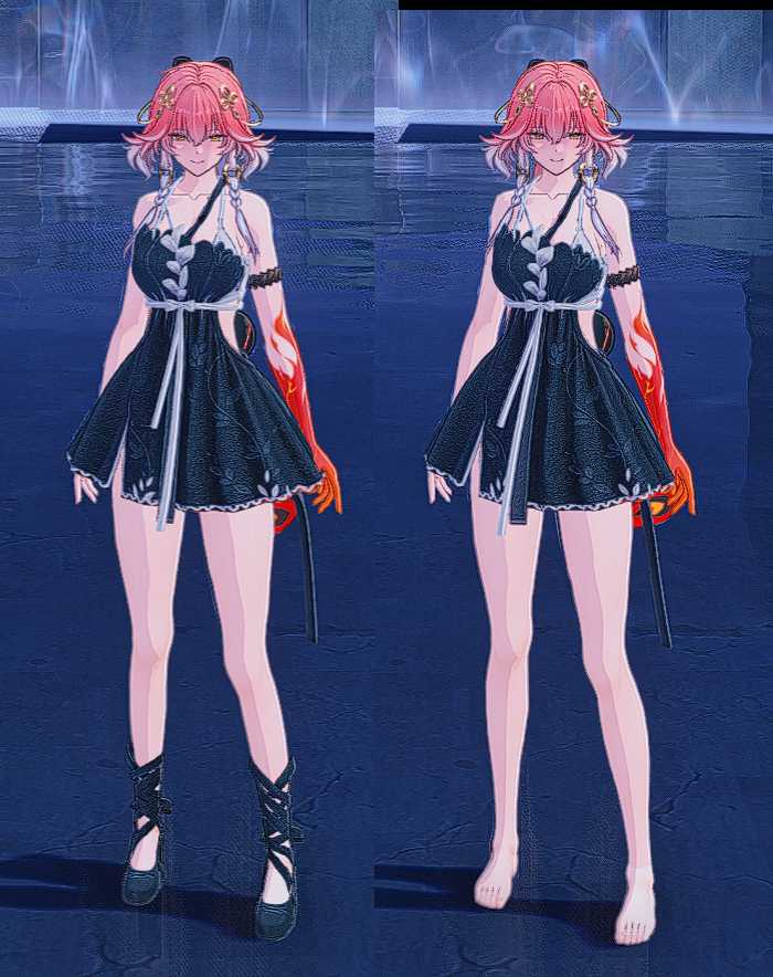 长离-凛冽黑裙（Changli-Chilly Black Skirt） - 鸣潮MOD - 踩蘑菇社区