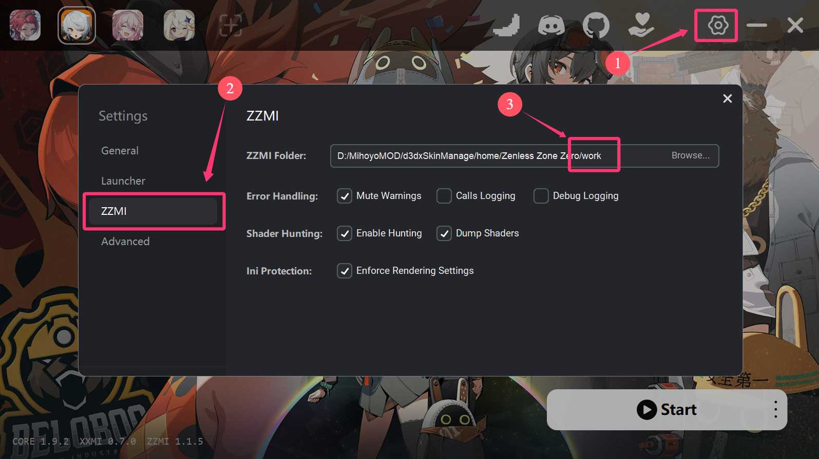 【教程】回滚zzmi版本 - 绝区零MOD - 踩蘑菇社区