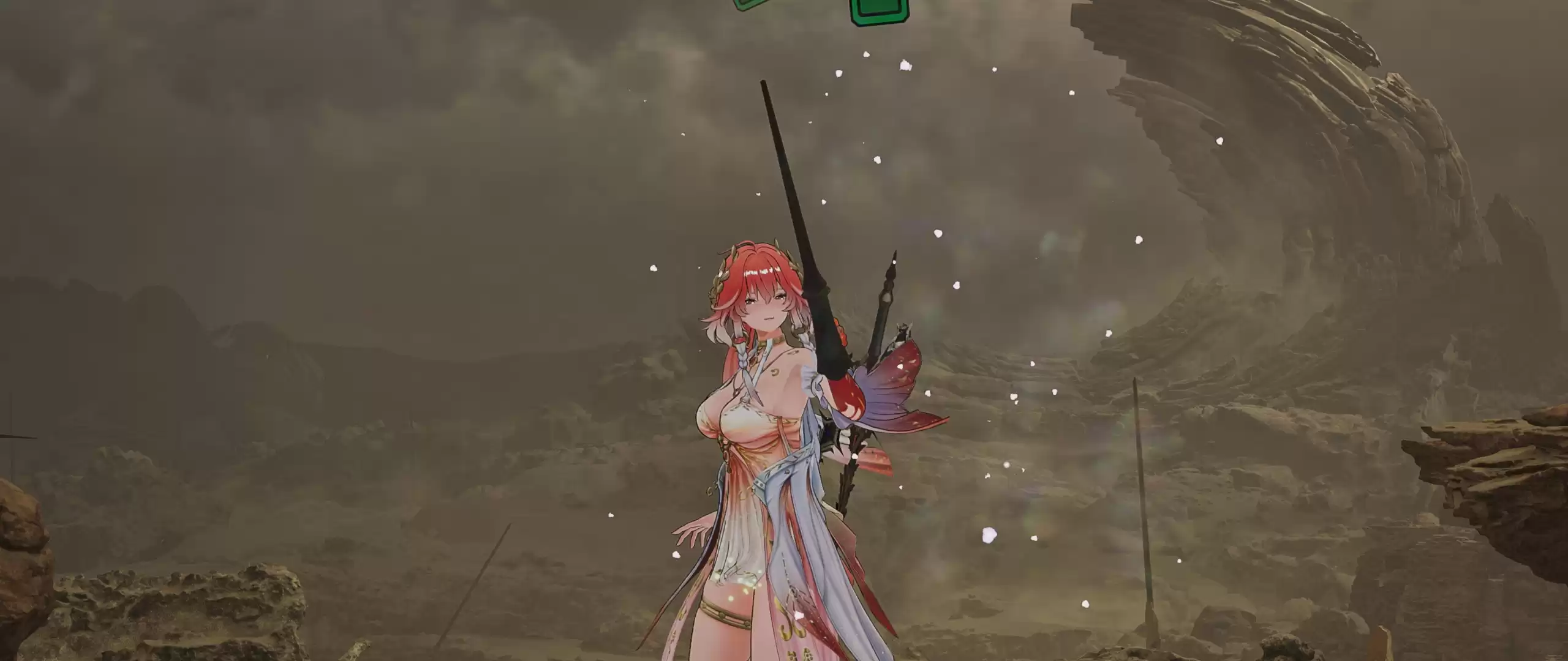 【MHWS许愿mod】鸣潮|长离 桂枝宁芙 含物理表情 - 怪物猎人荒野MOD圈 - 踩蘑菇社区