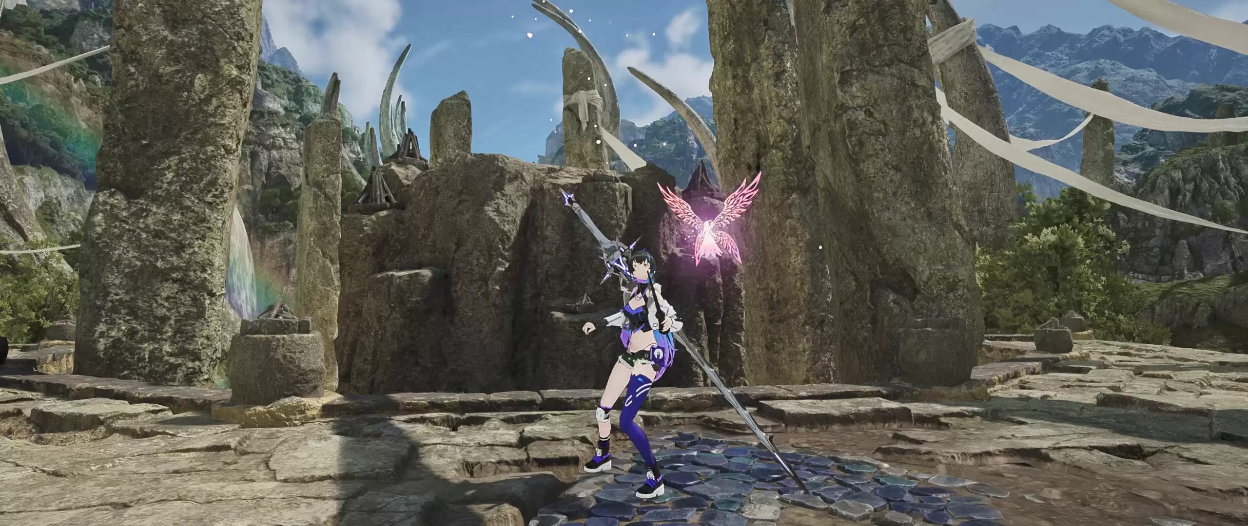 【MHWS外观mod】战双帕弥什|赛琳娜·幻奏 梦隙流形 含物理表情 - 怪物猎人荒野MOD圈 - 踩蘑菇社区